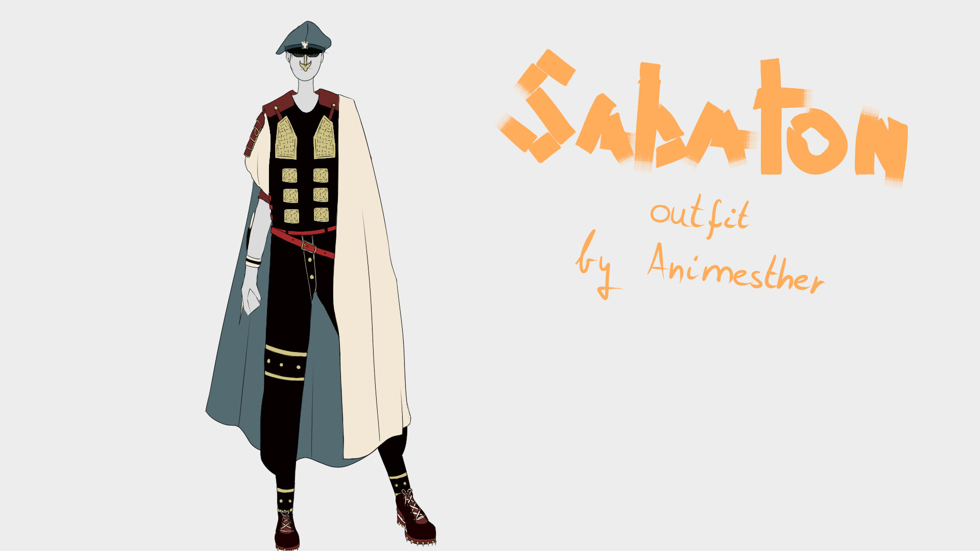 ArtStation - Sabaton inspired outfit design