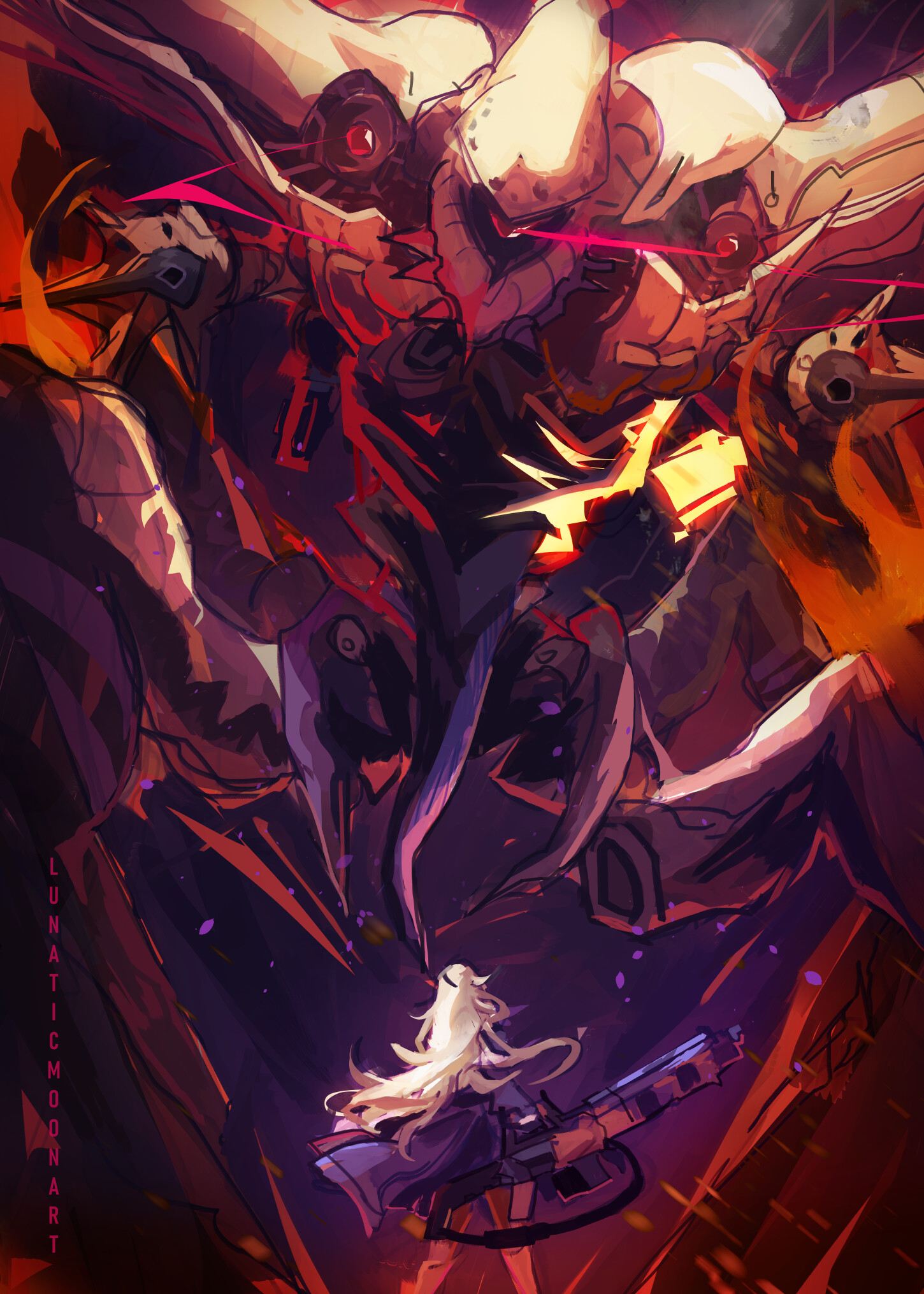 ArtStation - Guillotine Fanart Goddess of victory NIKKE