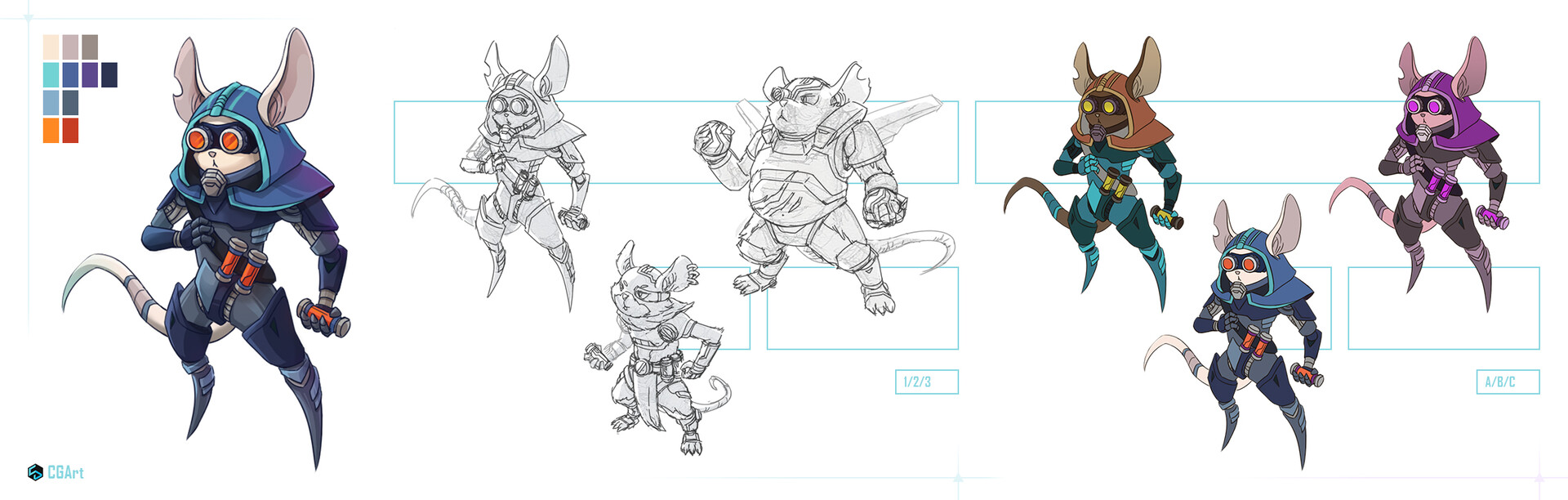 Minh Truong - Animal Mech Concept | MECHA SERIES