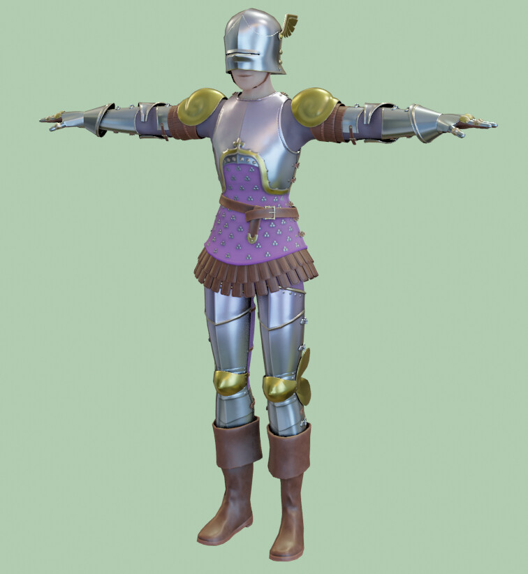 ArtStation - Heroic Armor