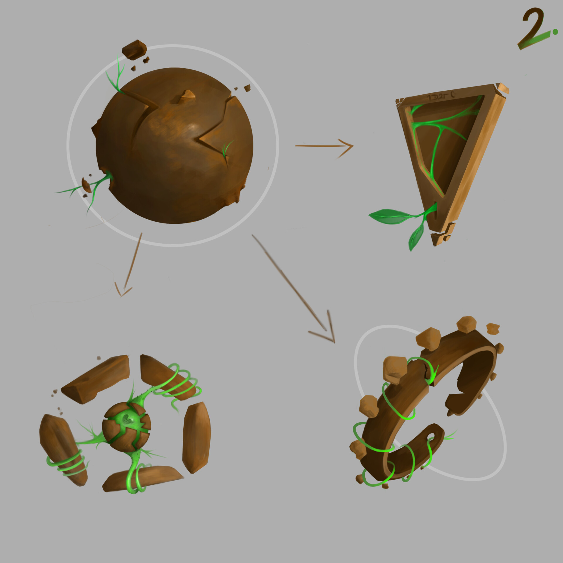 ArtStation - texture and probs