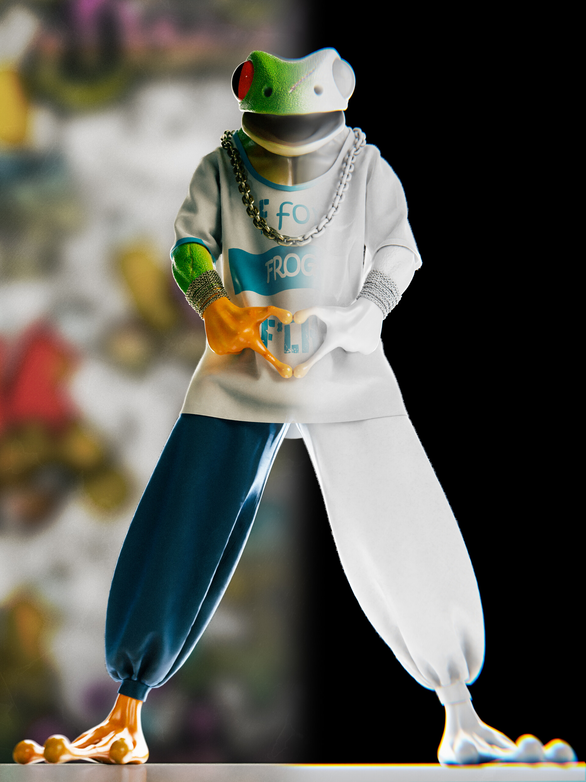 Spandan Ghosh - Hip-hop Frog Dude