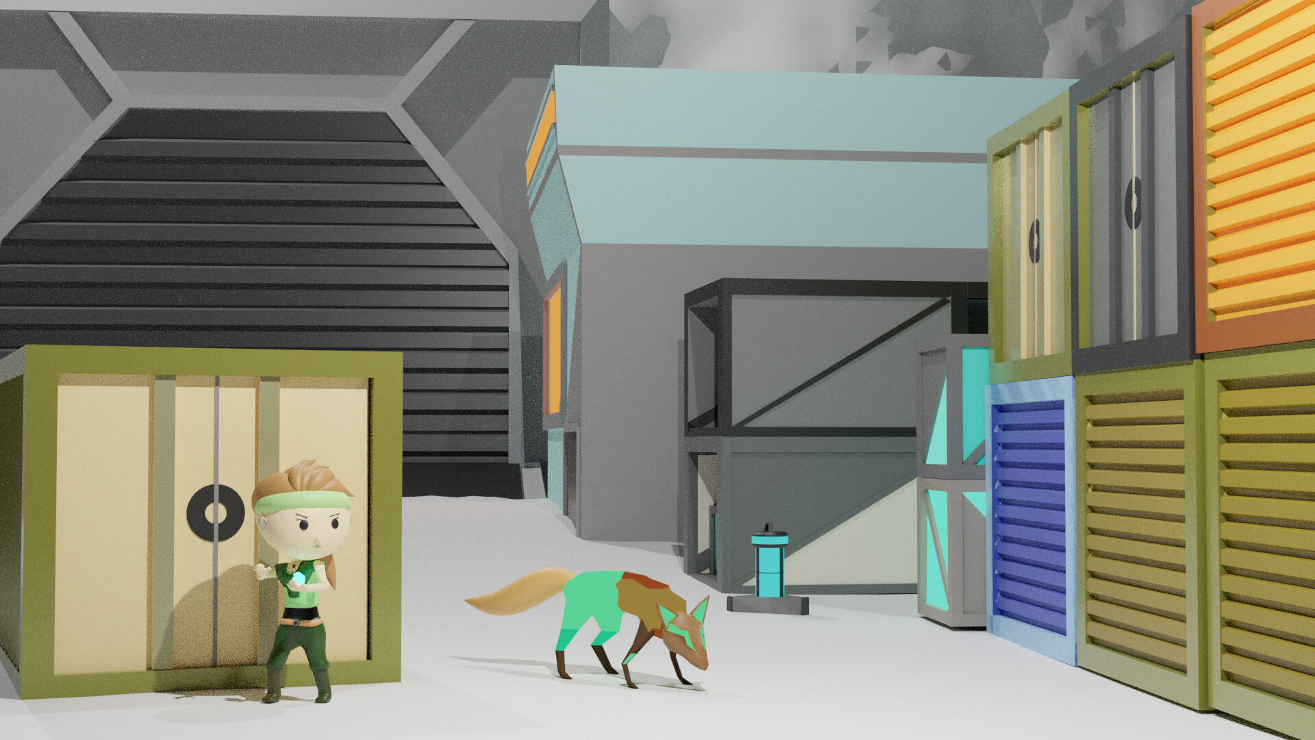 ArtStation - 3D Chibi Skye (Valorant)