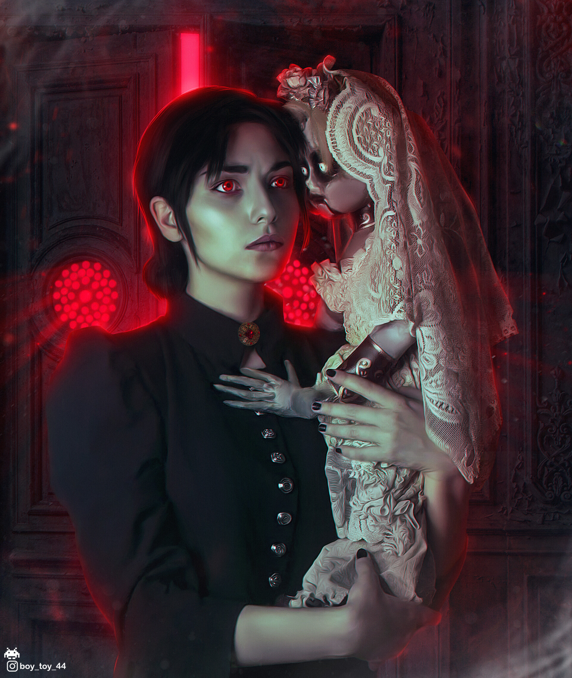 ArtStation - Donna Beneviento from Resident Evil Village