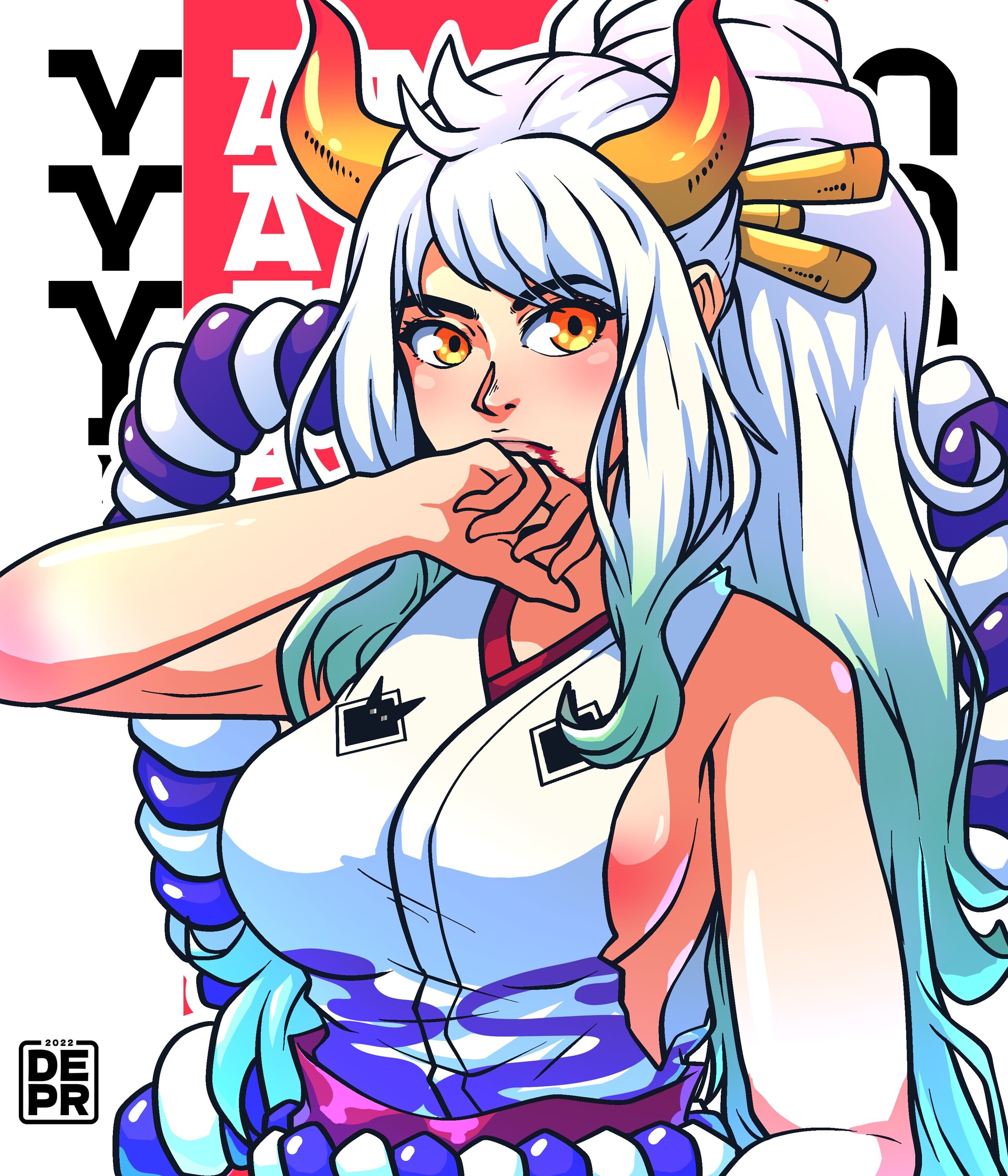 ArtStation - Fanart Yamato from One Piece