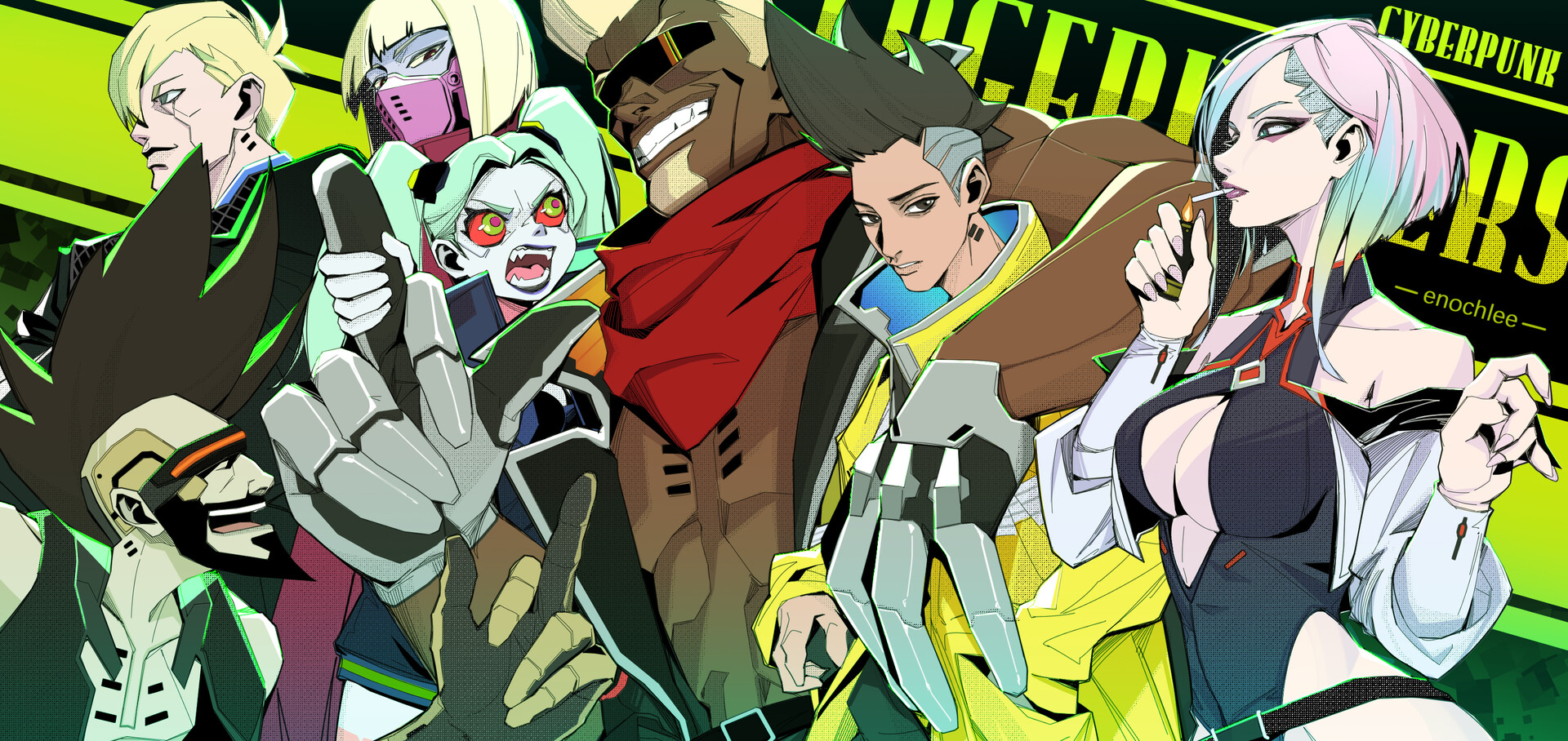 ArtStation - CYBERPUNK2077-EDGERUNNERS-FAN art