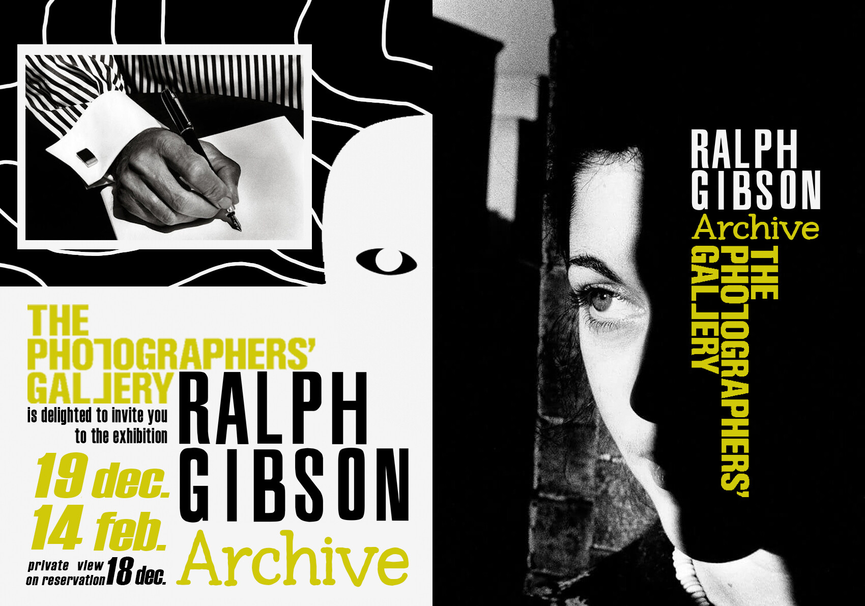 ArtStation - Carton d'invitation - "Archive" par Ralph Gibson