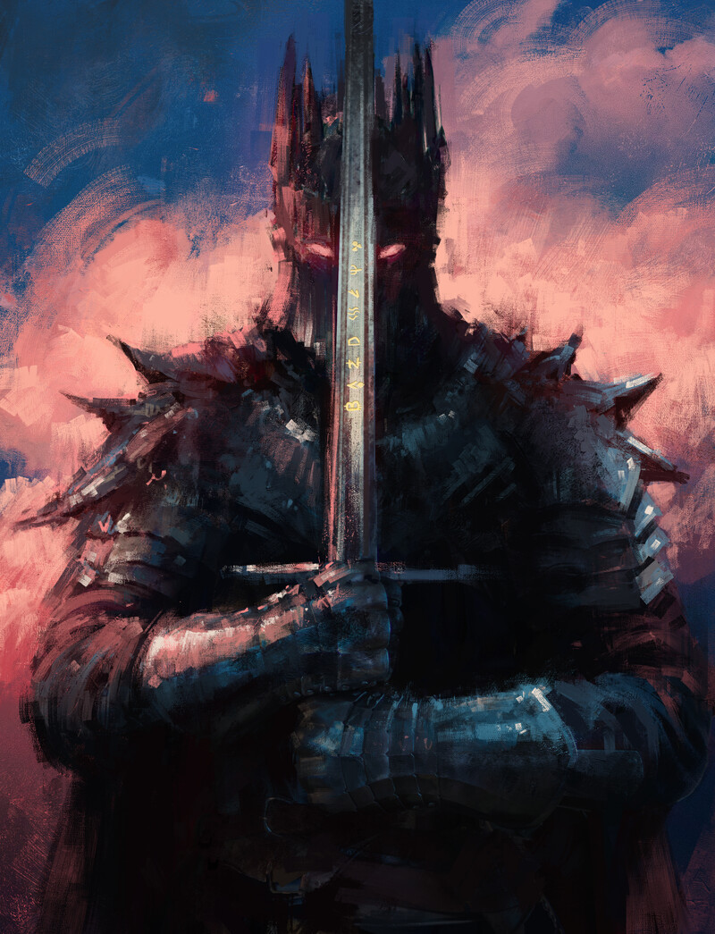 The Cursed Knight, Imad Awan : r/ImaginaryKnights
