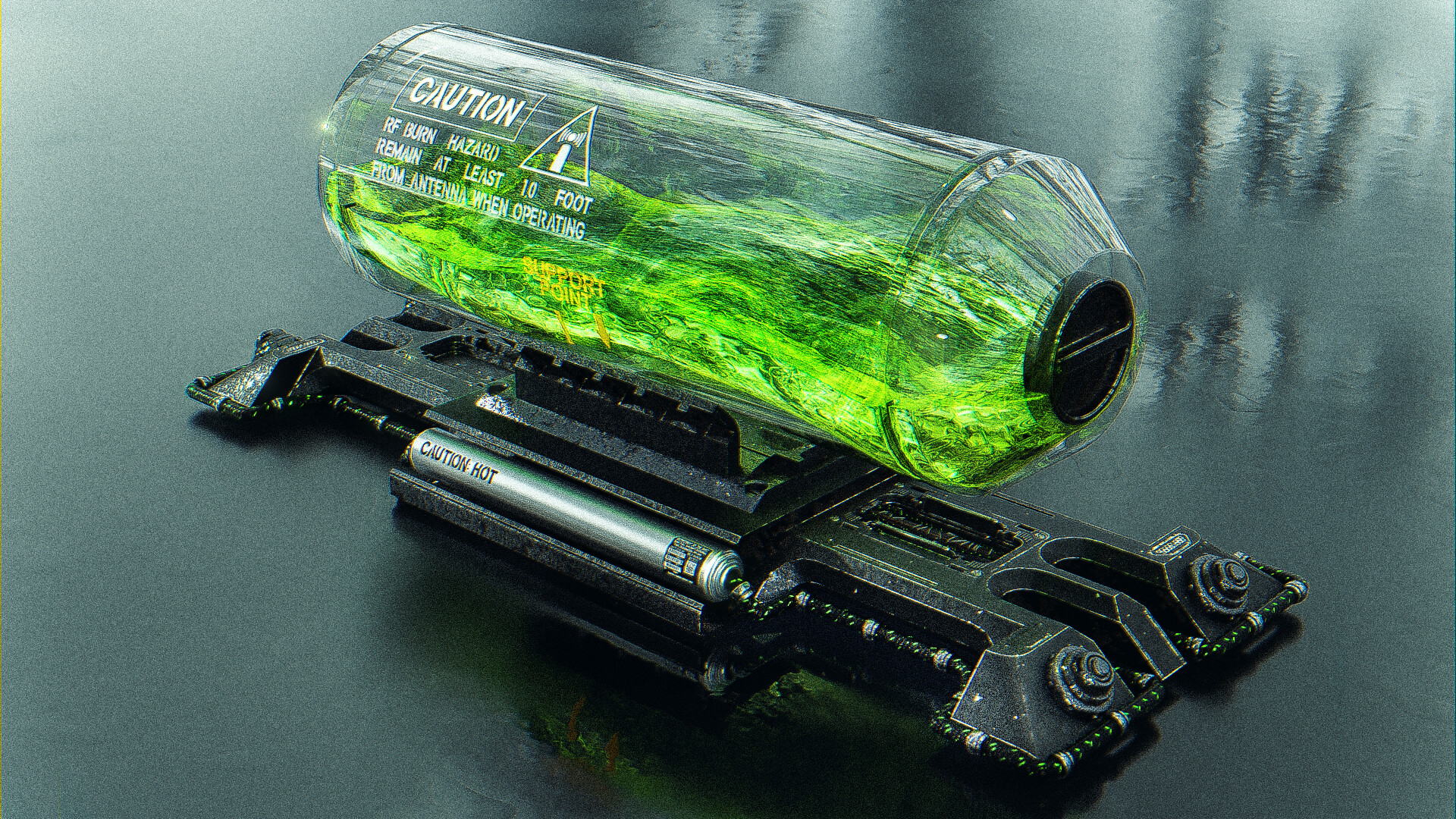 ArtStation - Green Sludge Container
