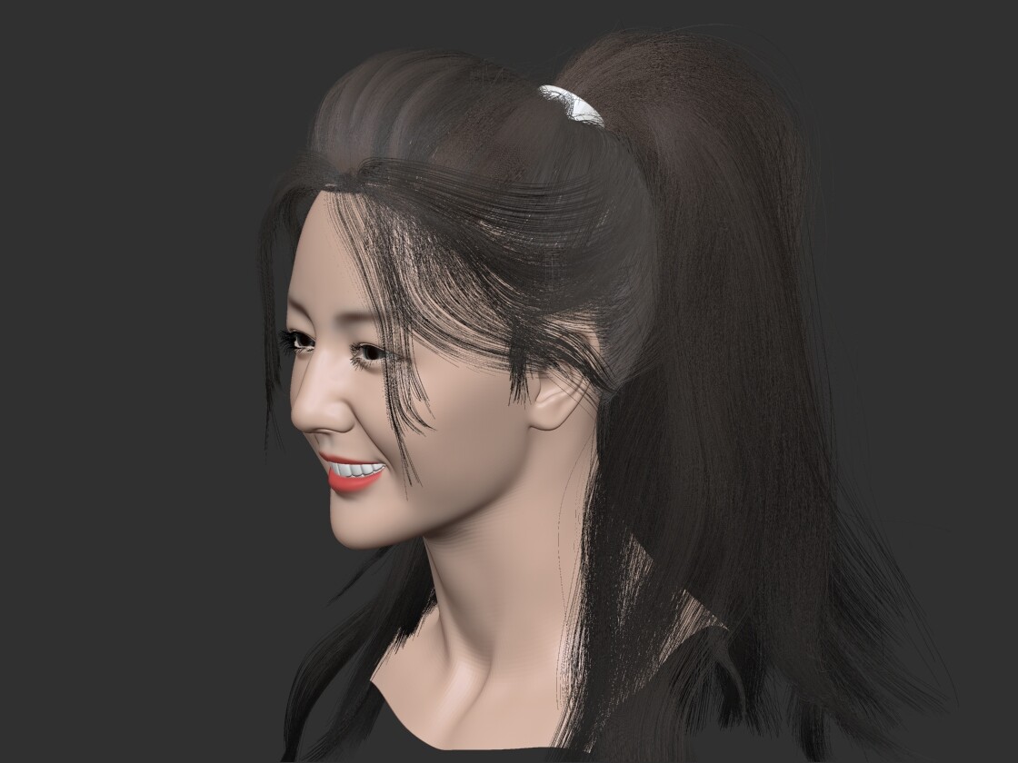 ArtStation - Create head using Zbrush