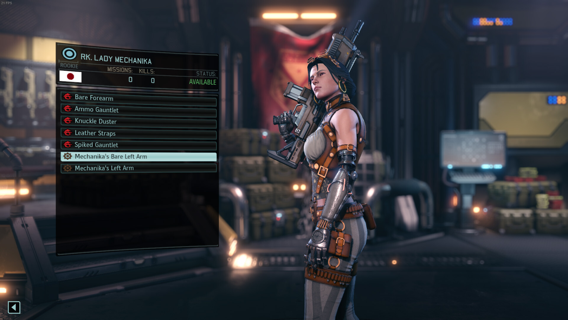 Oleksandr Petrychenko - XCOM 2 Mod - Lady Mechanika Squadmate