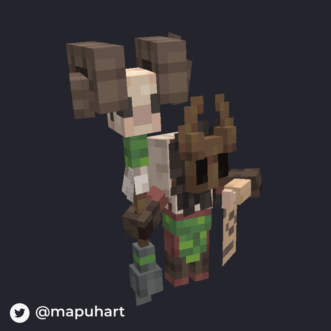 ArtStation - Forest Gnome with a Staff