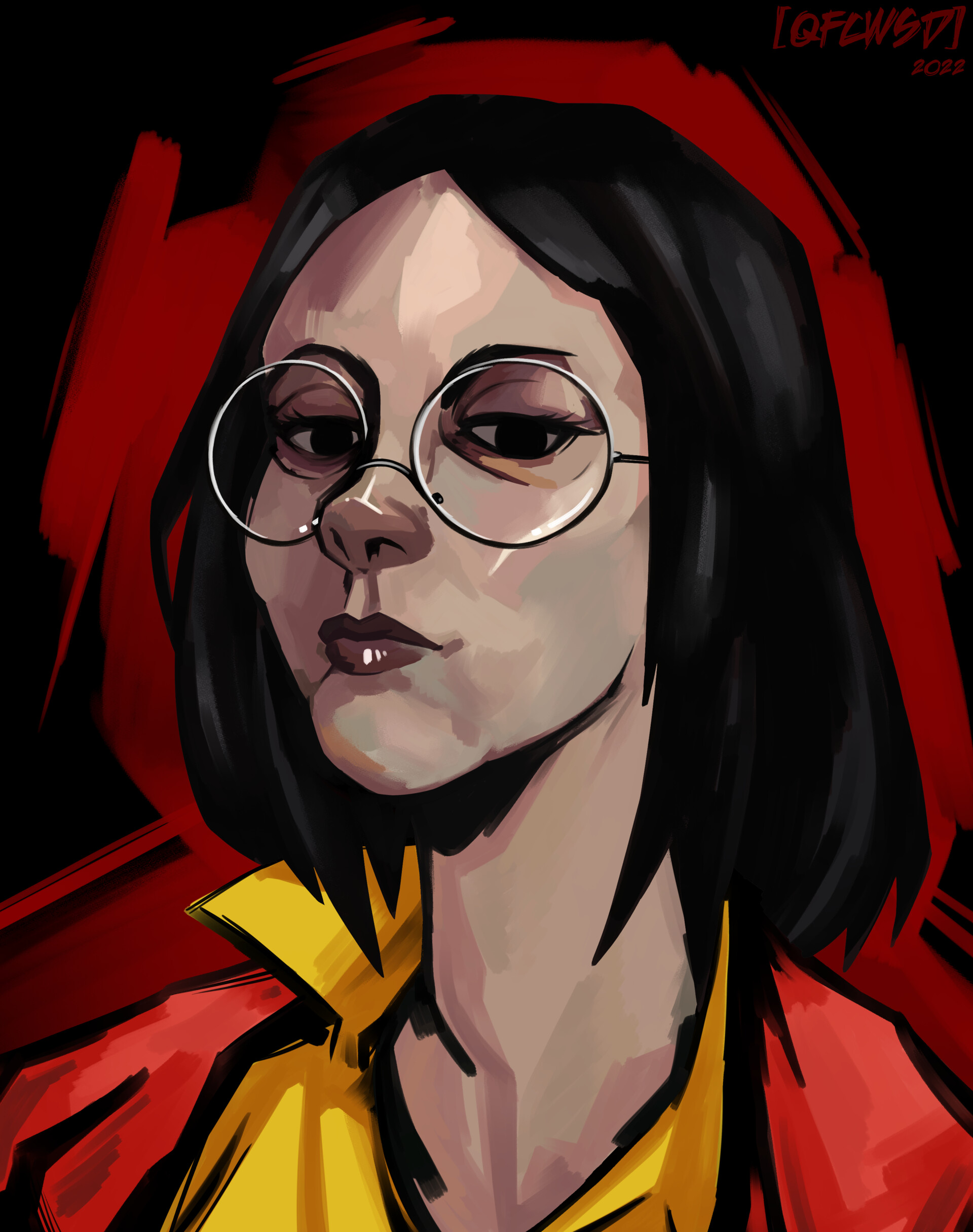 ArtStation - Autoportrait Disco Elysium styled