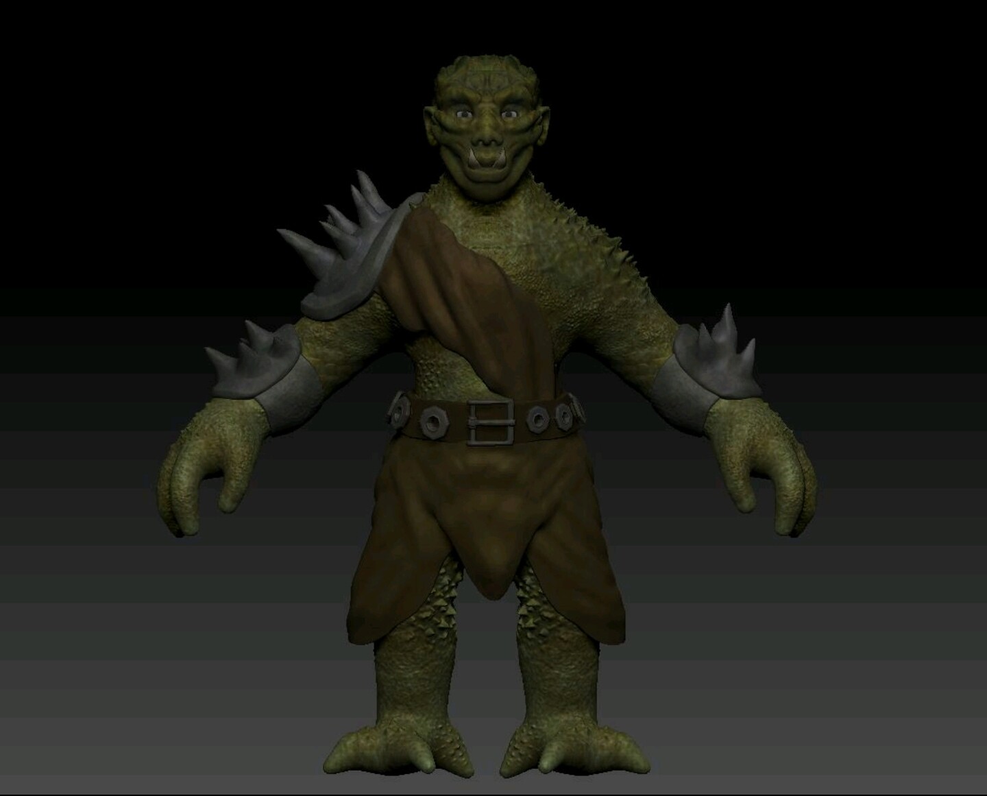 ArtStation - Basic Orc Model