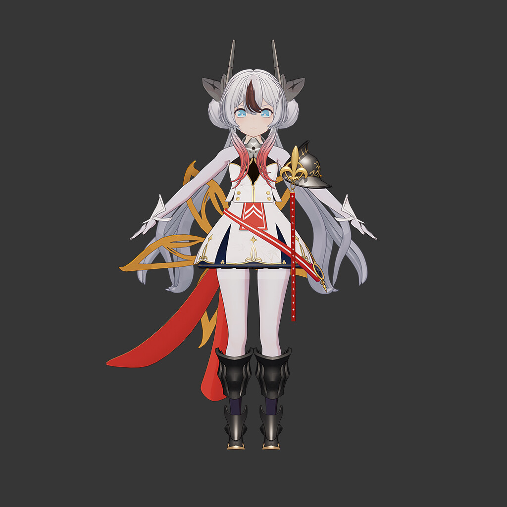 ArtStation - MNF L'Indomptable-Azur Lane 碧蓝航线 不屈