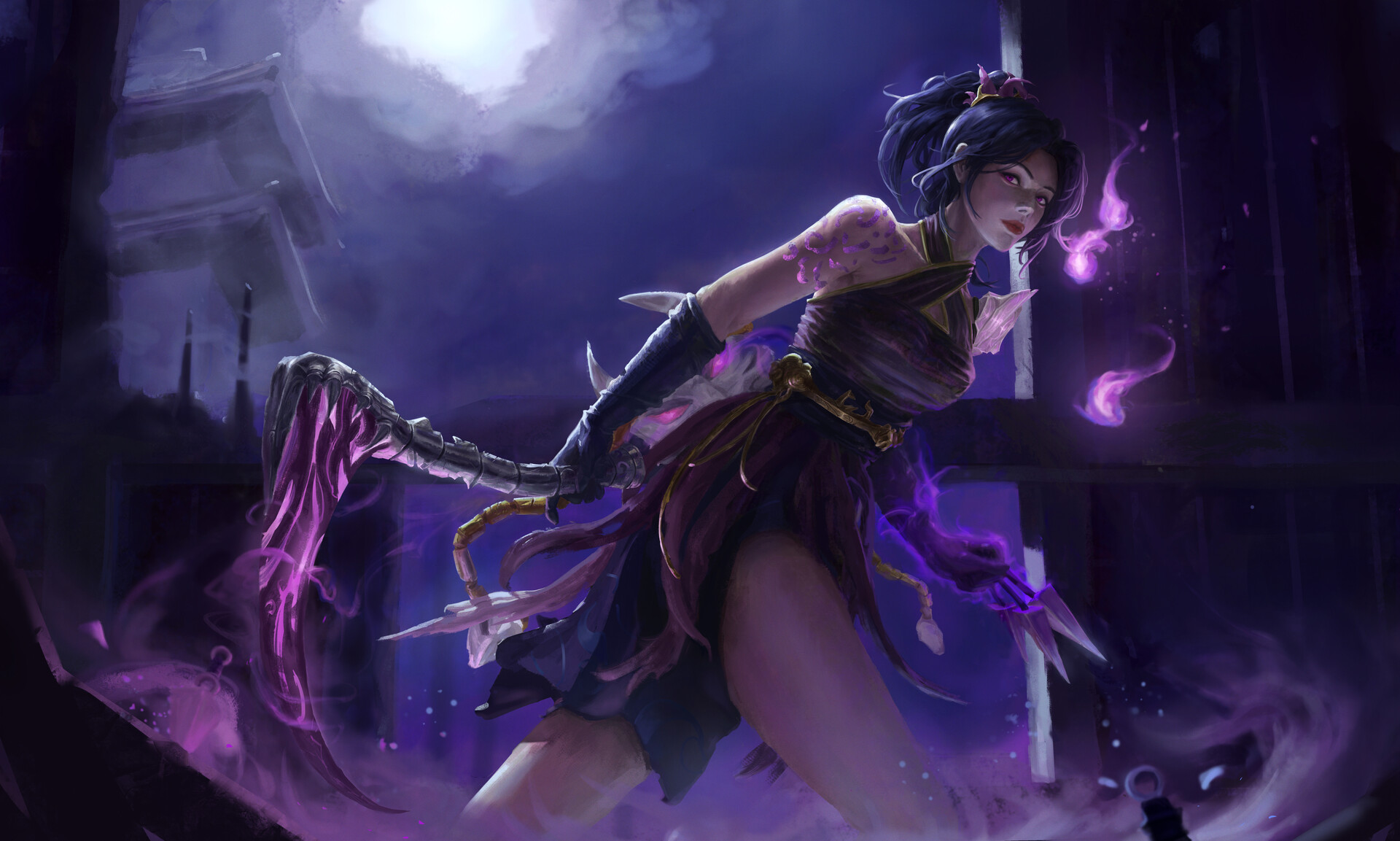 ArtStation - Spirit Blossom Akali Fanart