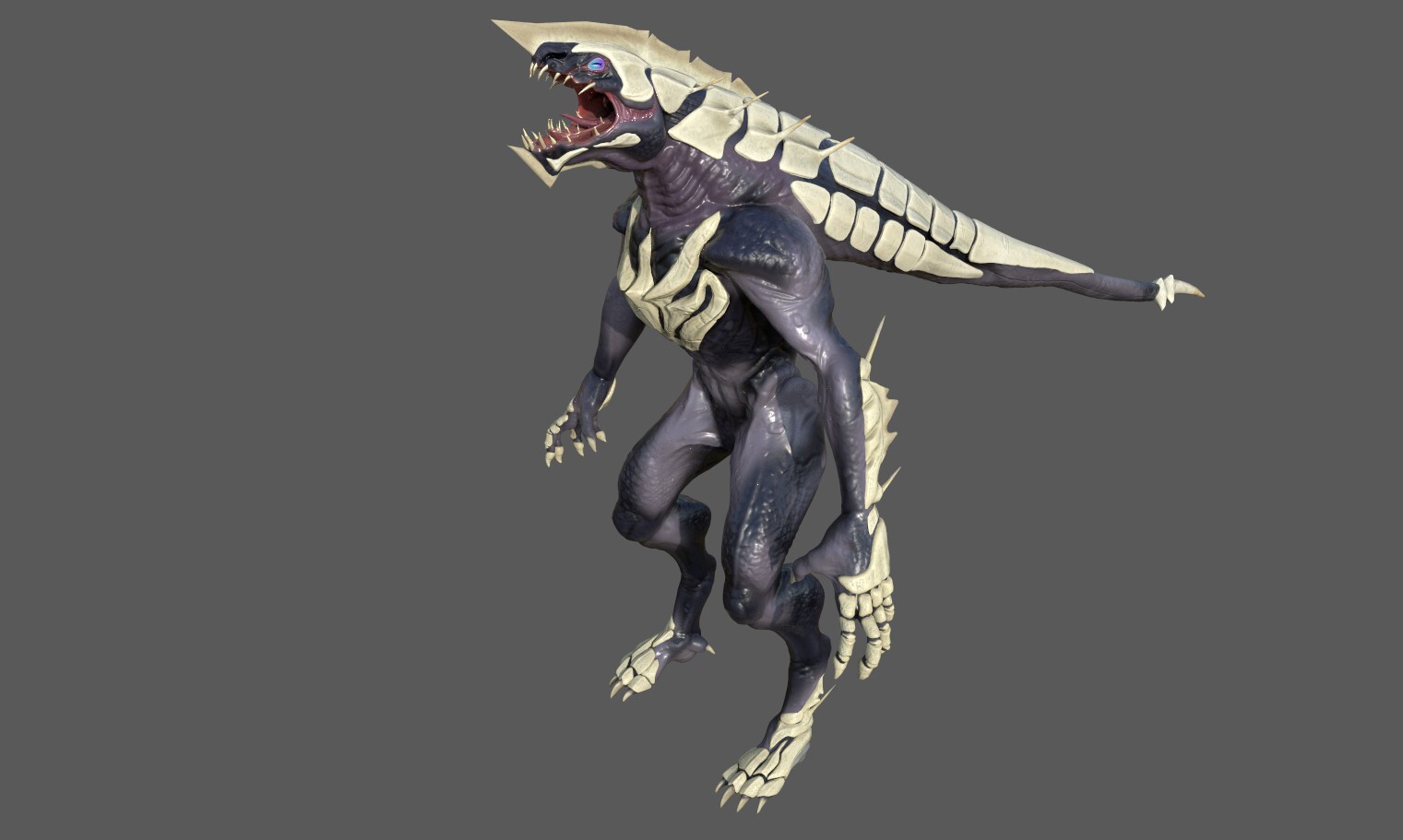 Arthur Dumont - Khanivore FAN Model sculpting and Rigging (Love, Death ...