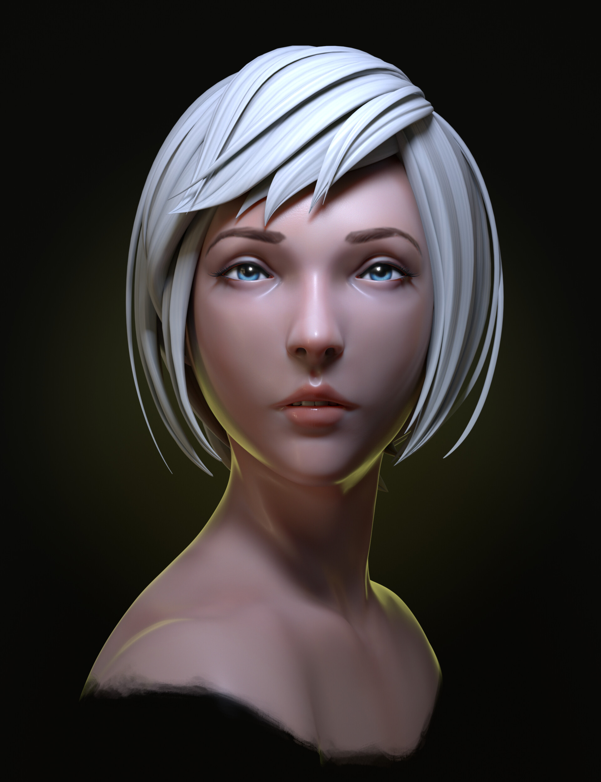 ArtStation - Digital Sculpture of a Study by Naranbaatarcg