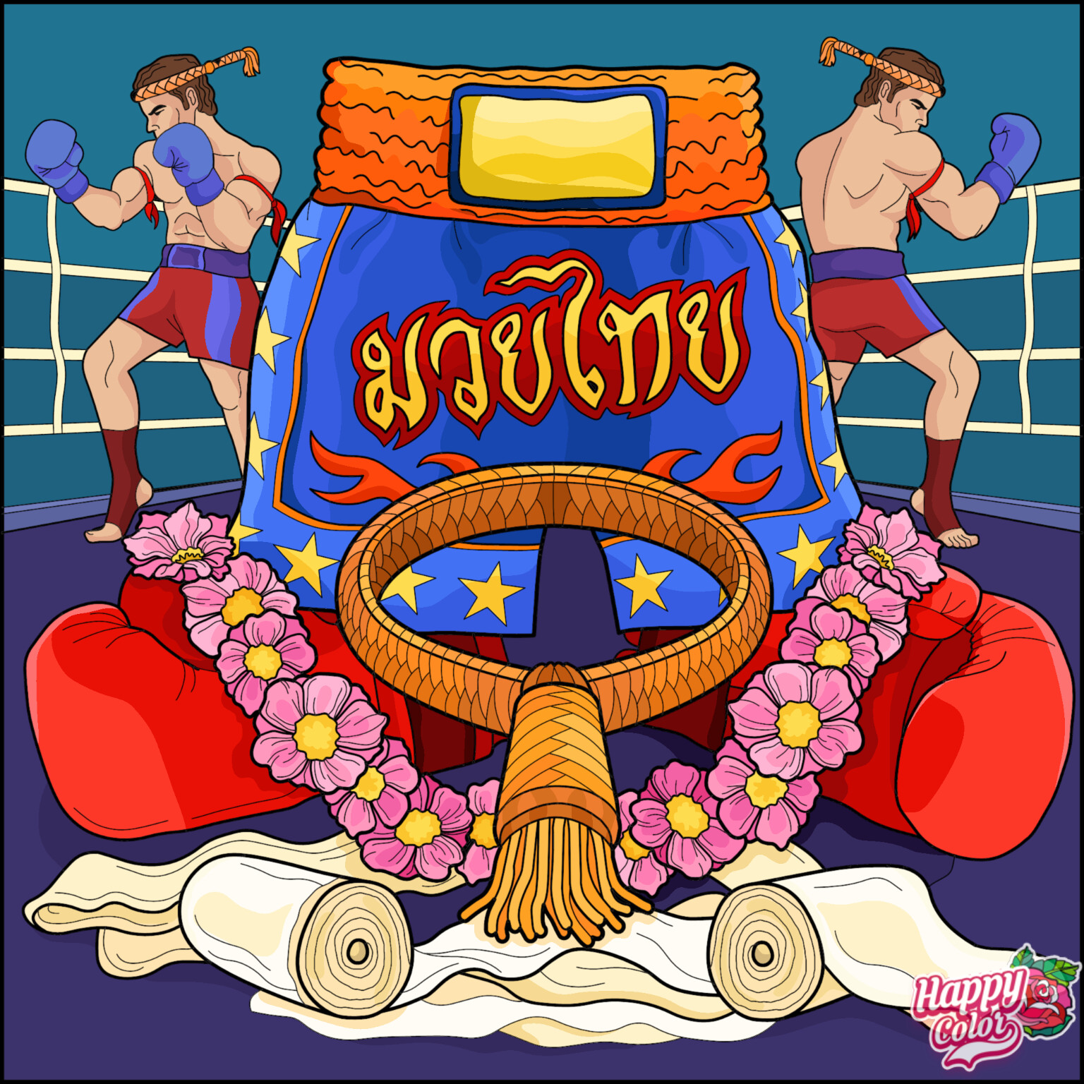 ArtStation - Muay Thai Counter Techniques Boxing 🥊