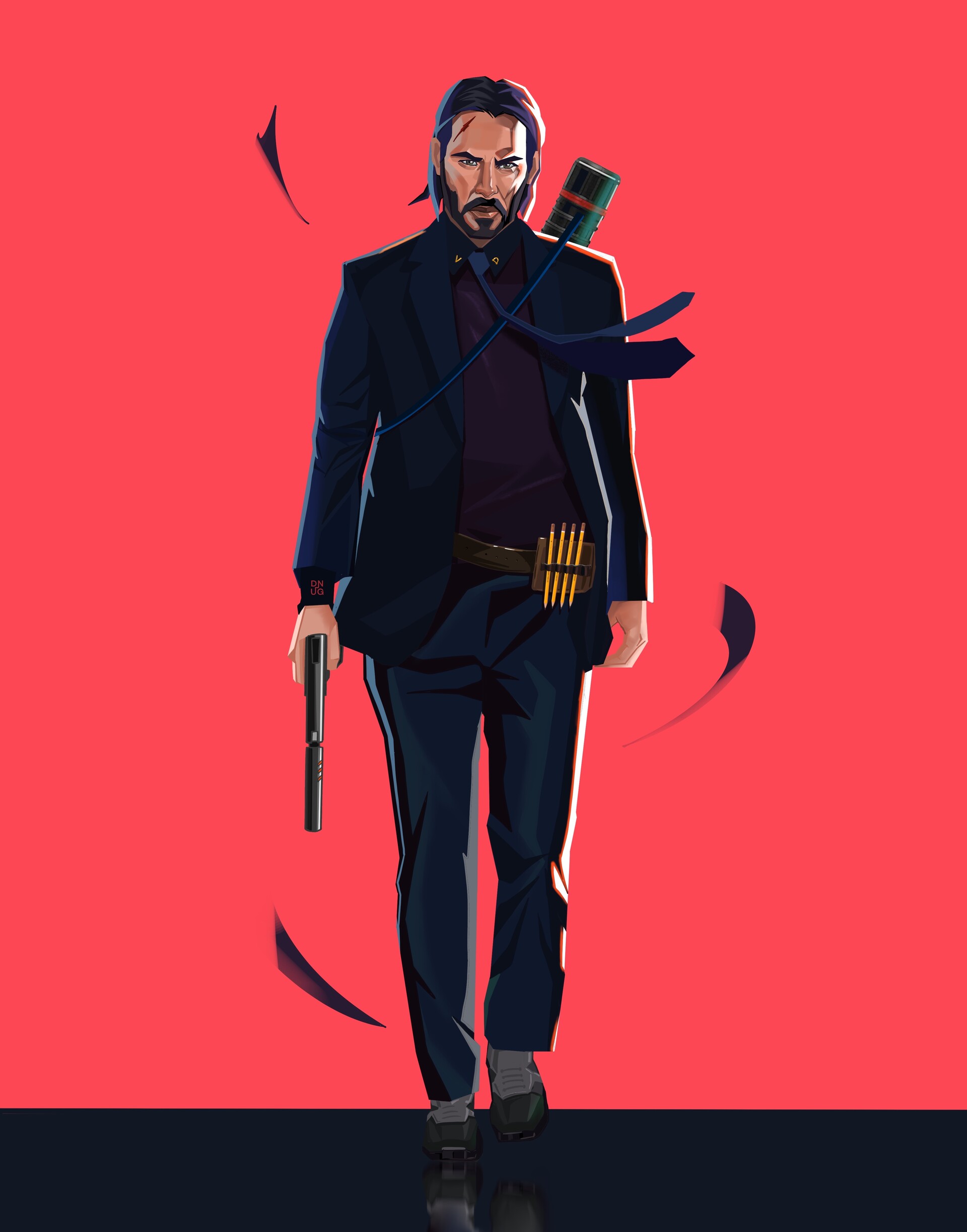 ArtStation - John Wick x Valorant