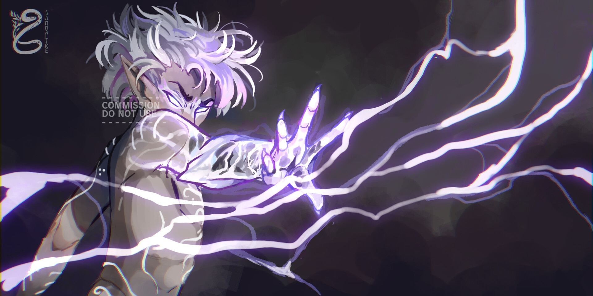 Anime Lightning God