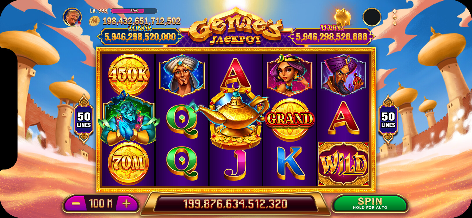 Joshua rho - GENIES JACKPOT SLOT ART
