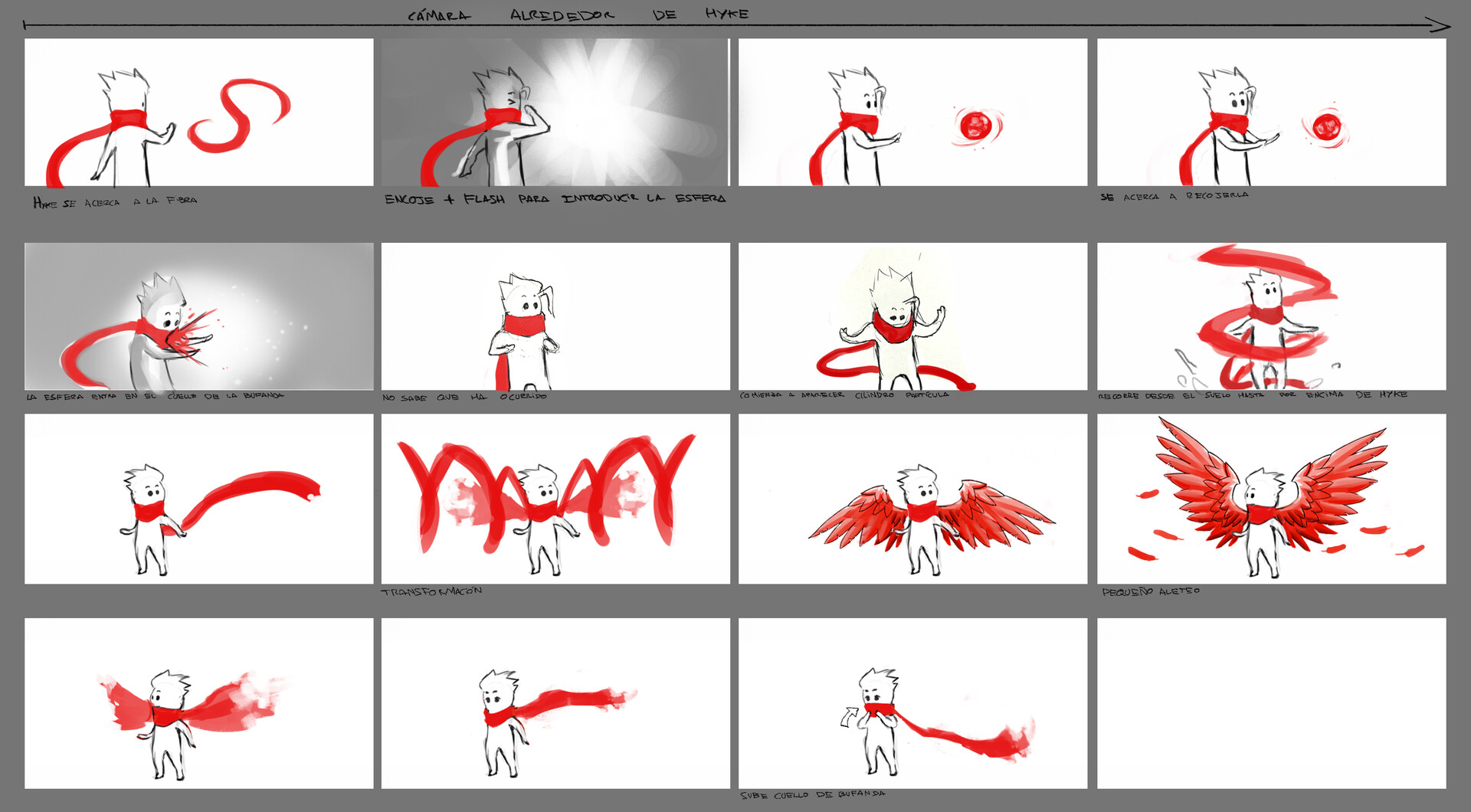 ArtStation - Wings - Storyboard from Scarf
