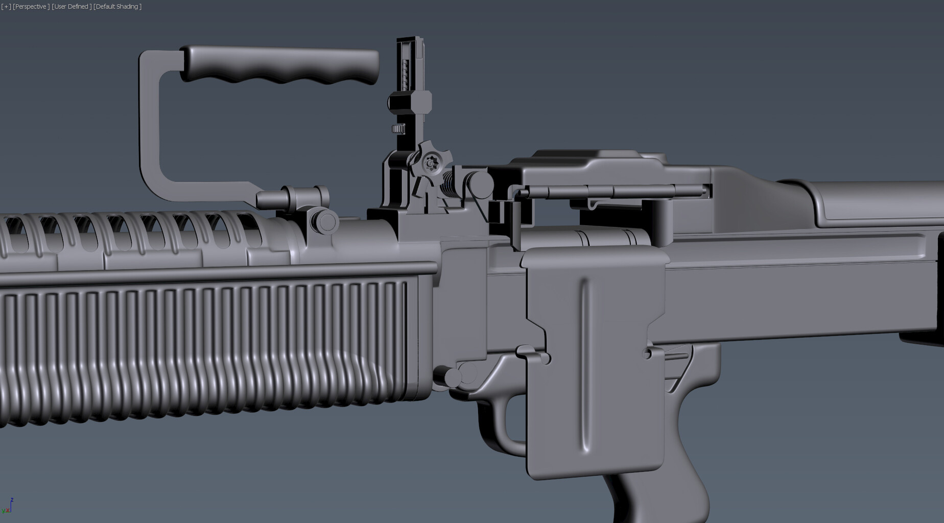 Mike "RGhost" Samoylov - M60 machine gun (wip)