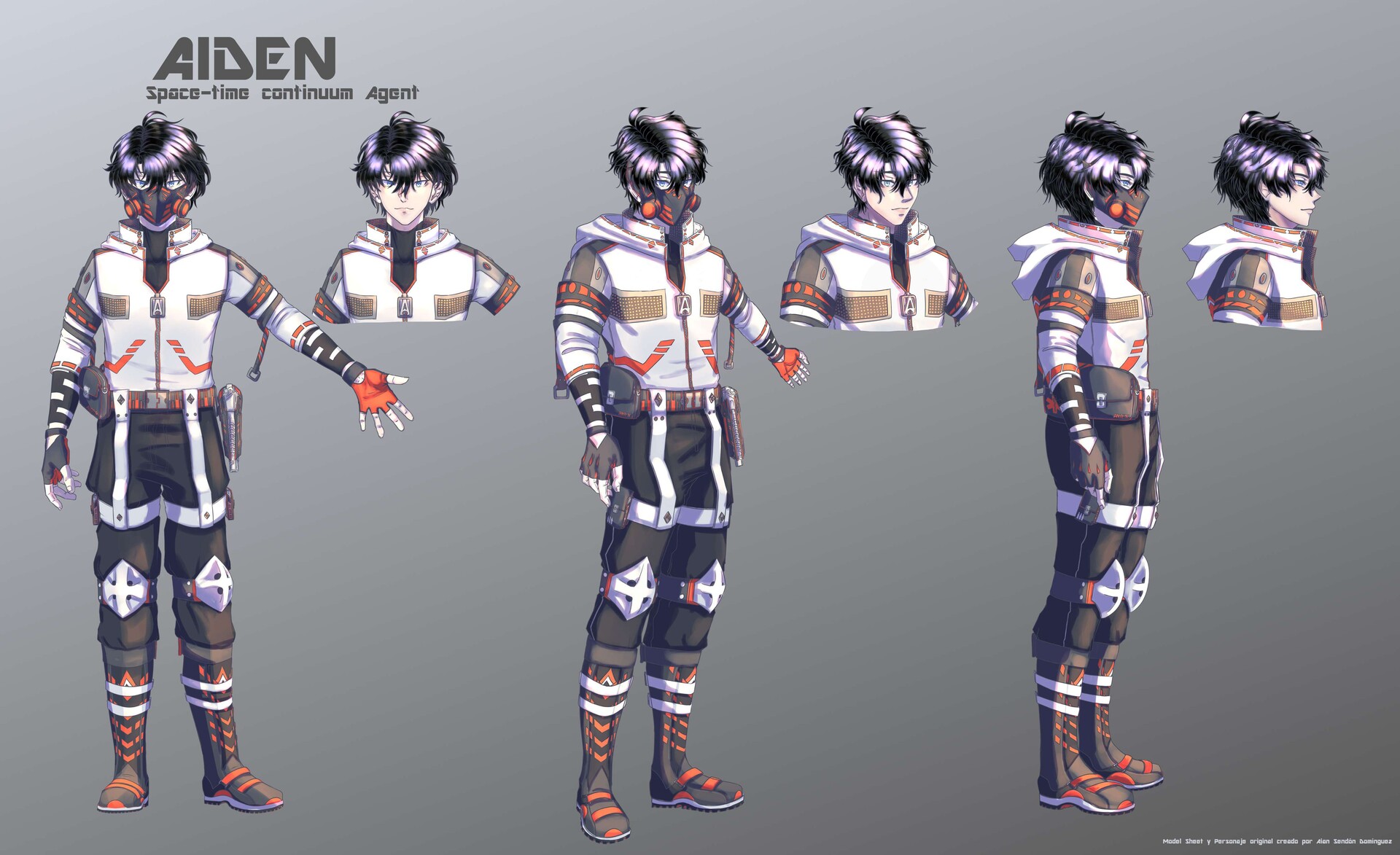 ArtStation - Original Character Design-Aiden