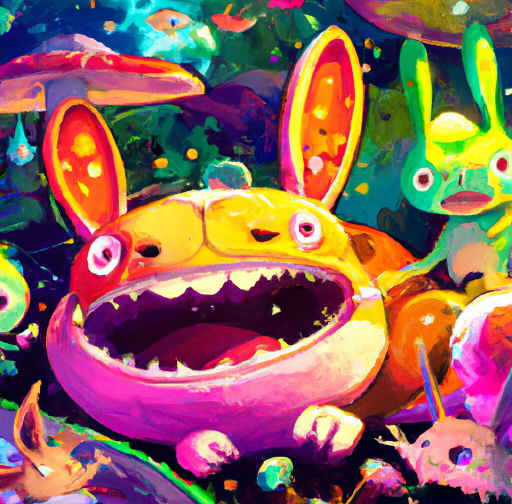 ArtStation - spirit frogs