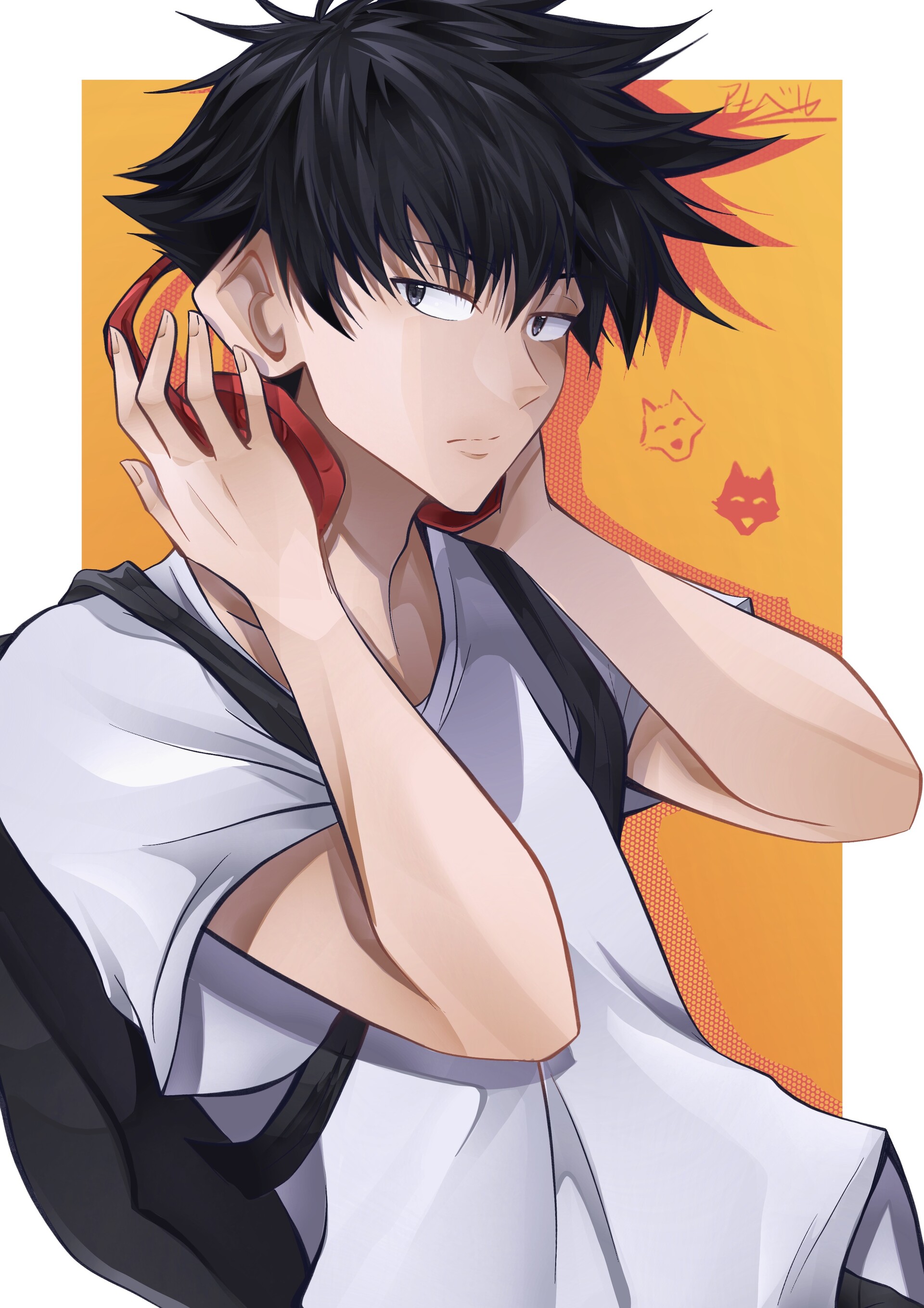 ArtStation - Megumi (Lost in paradyse). Jujutsu Kaisen