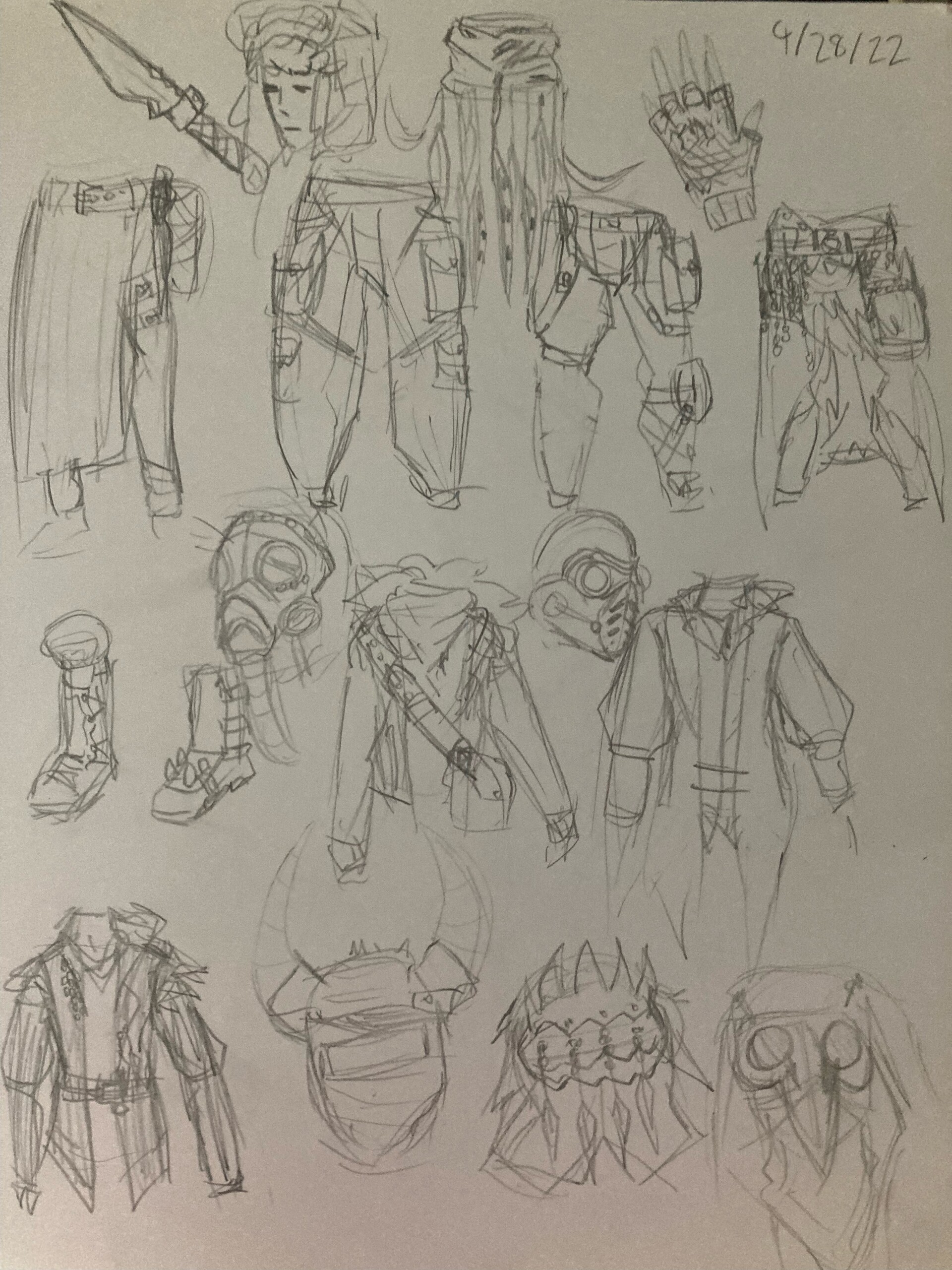 Isabel Blaskovich - Apocalypse Duo- Character Design