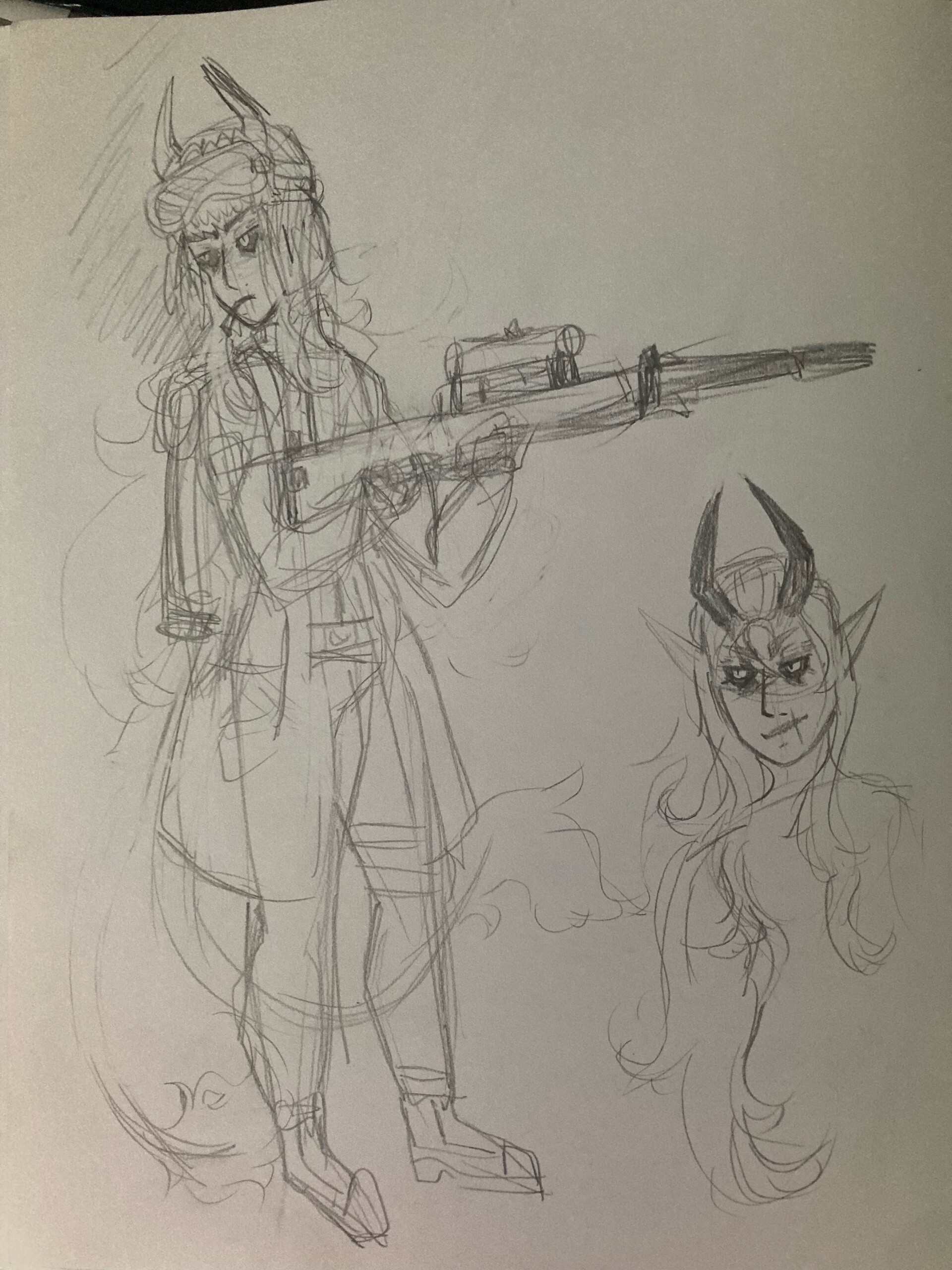 Isabel Blaskovich - Apocalypse Duo- Character Design