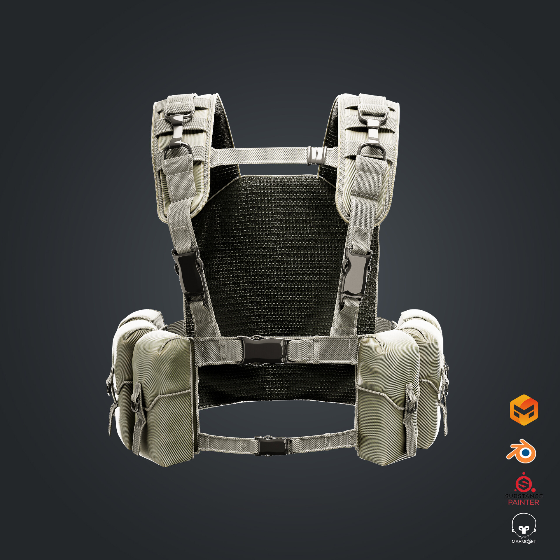 ArtStation - Military Chest-Rigs Collection