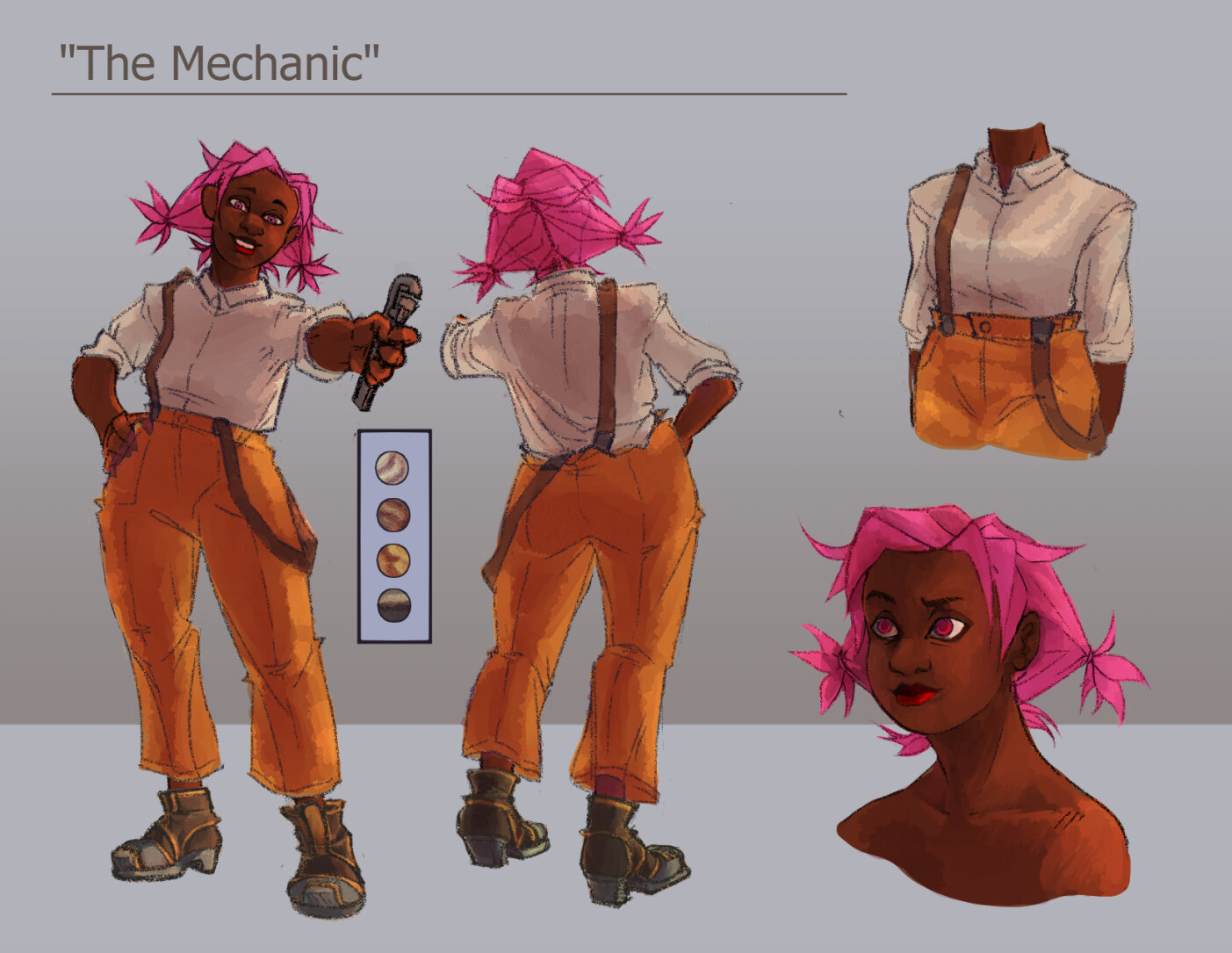 ArtStation - The Mechanic (Character Concept)