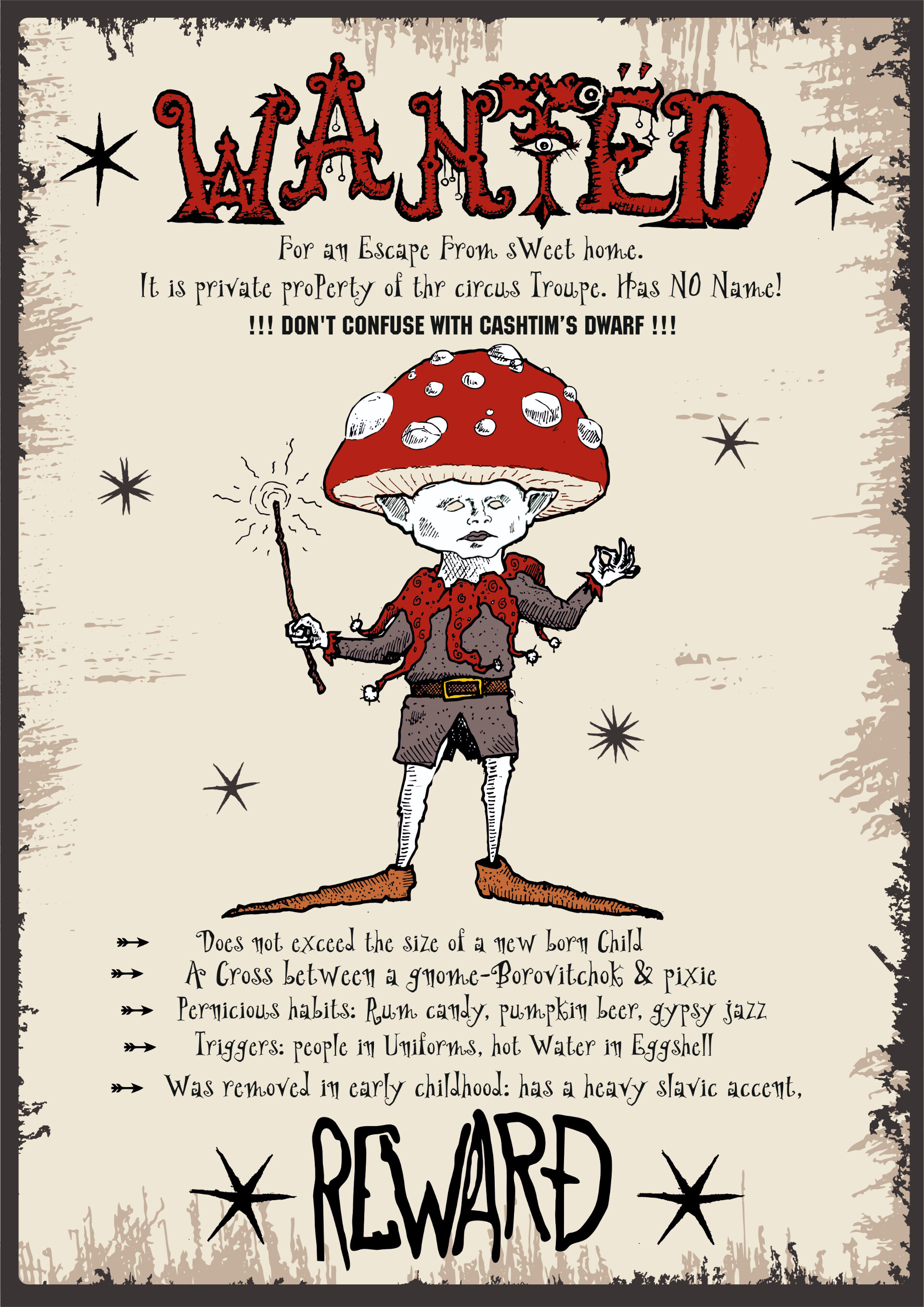 ArtStation - “Kashtim’s Dwarf” poster