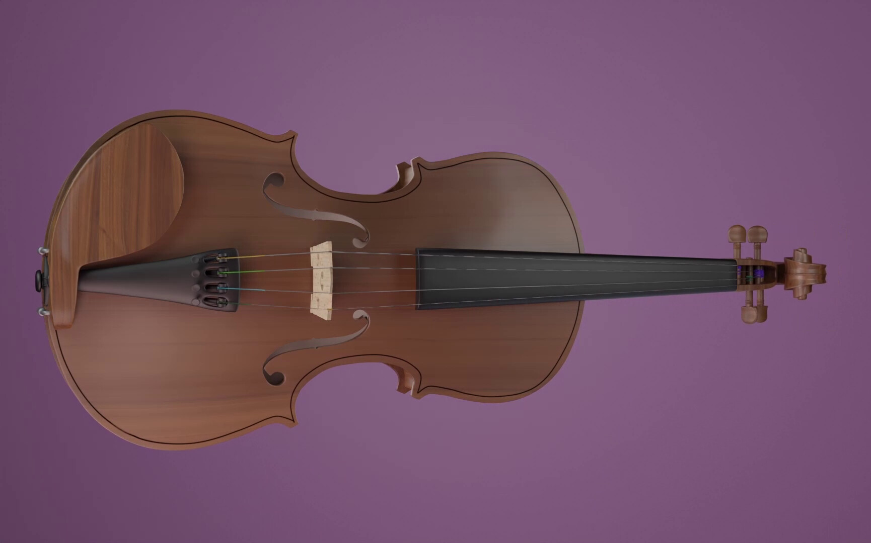 ArtStation - 3D Violin