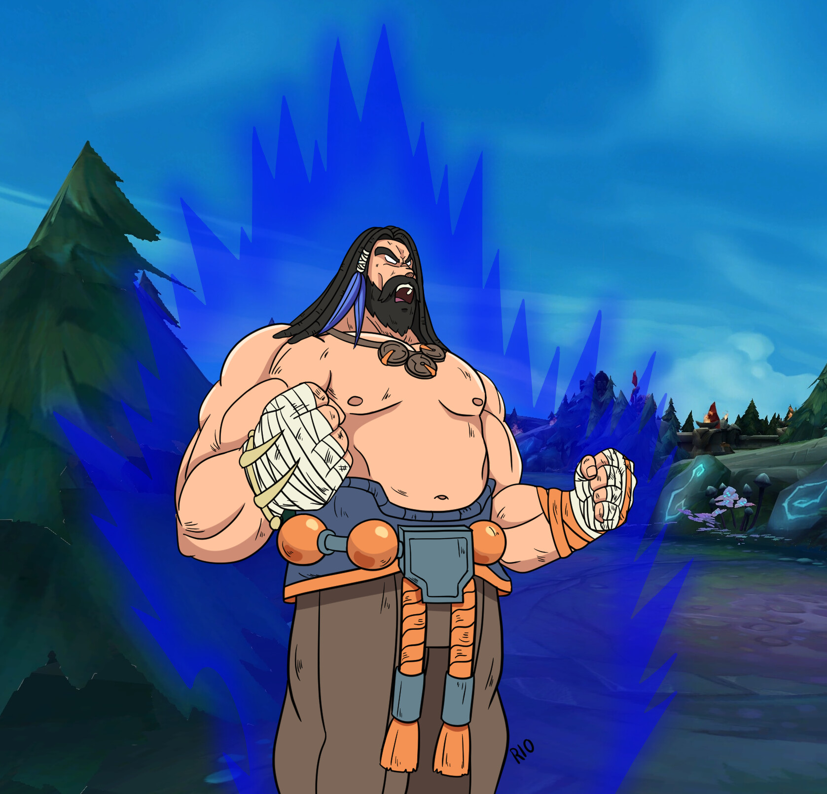 ArtStation - Loltubre 8 Udyr