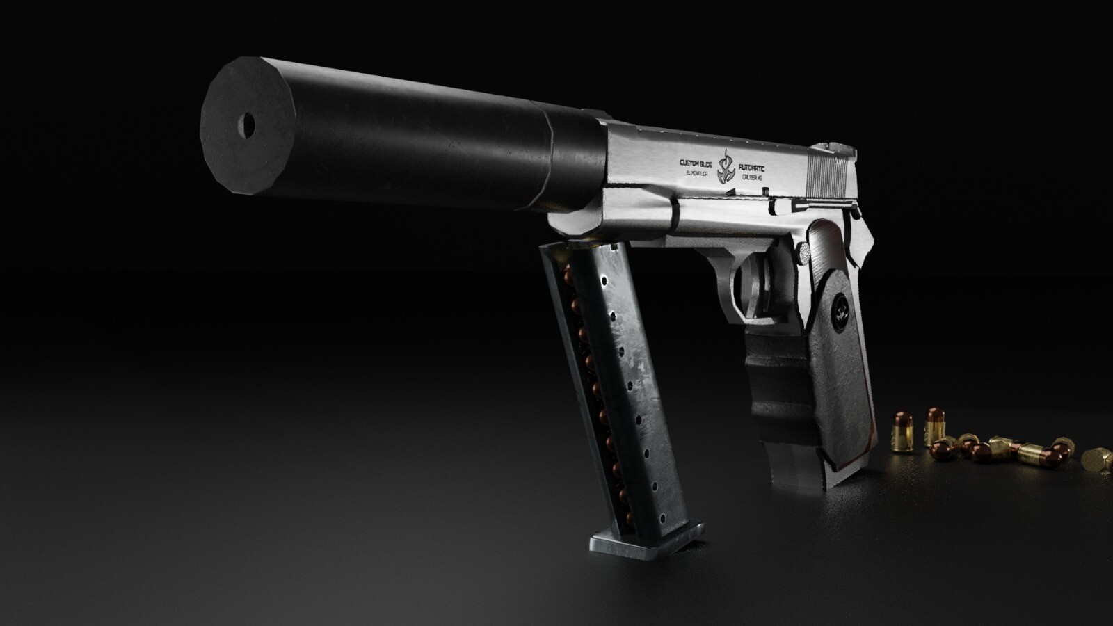 ArtStation - Hitman - Silverballer