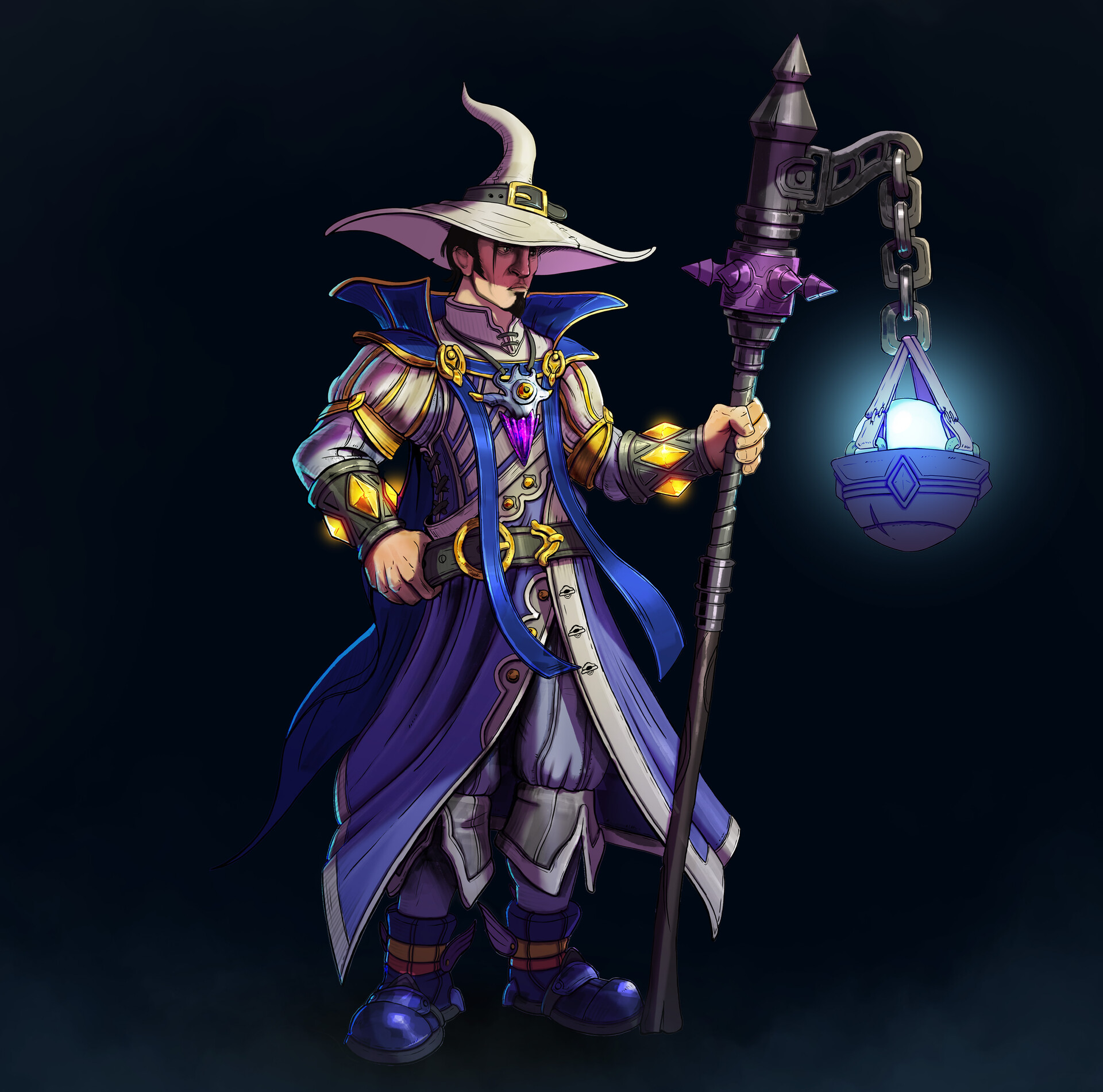 ArtStation - Wizard (Runescape Fan Art)