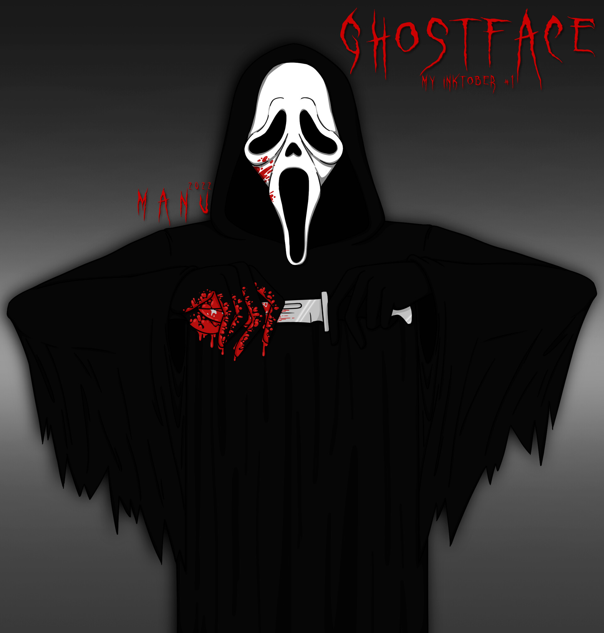 ArtStation - Ghostface 2D art