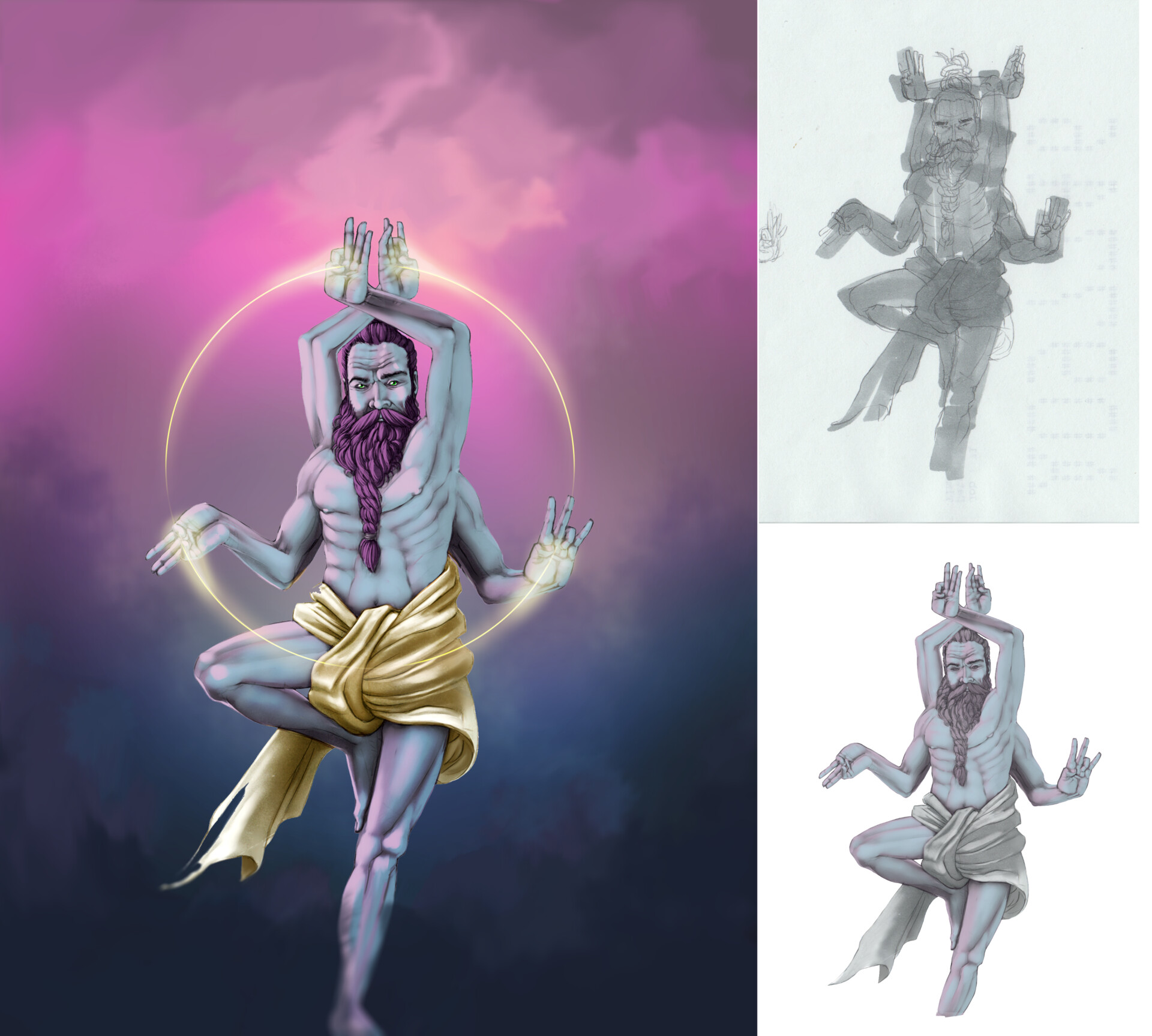 ArtStation - Djinn: Elements