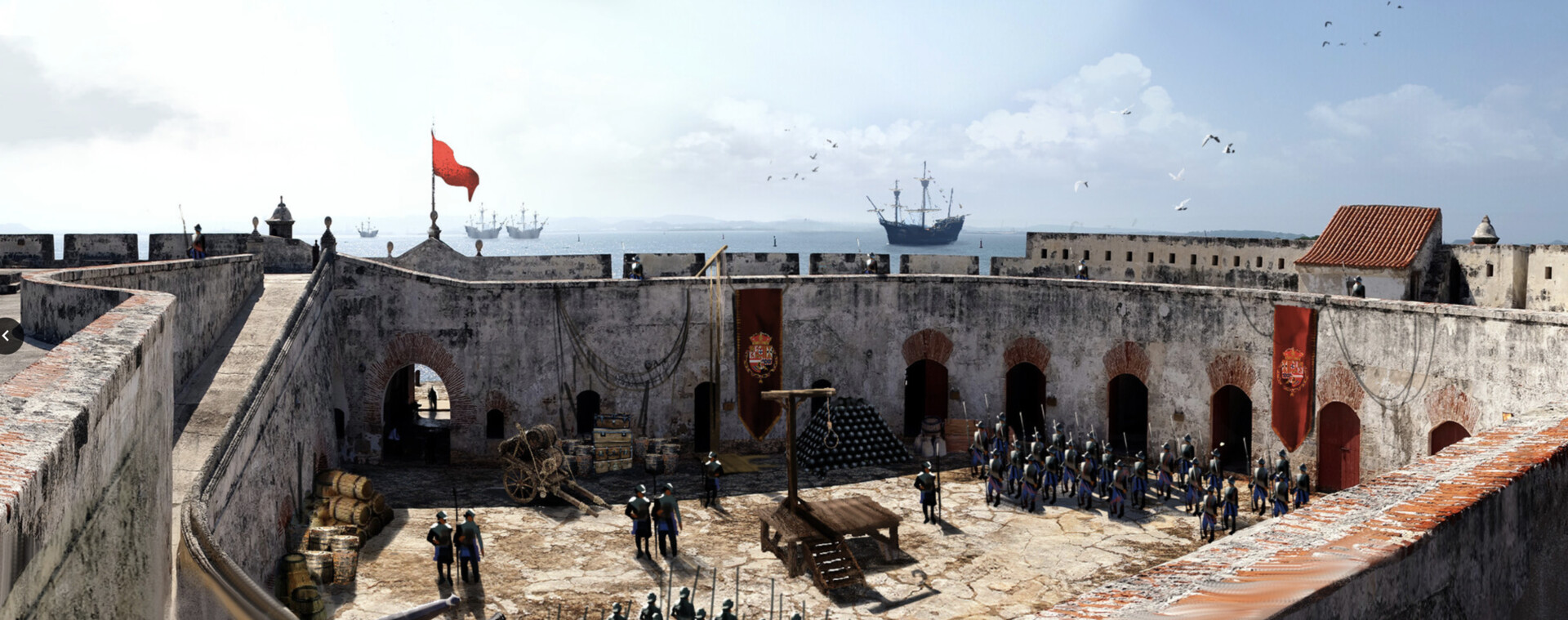 ArtStation - Spanish fortress