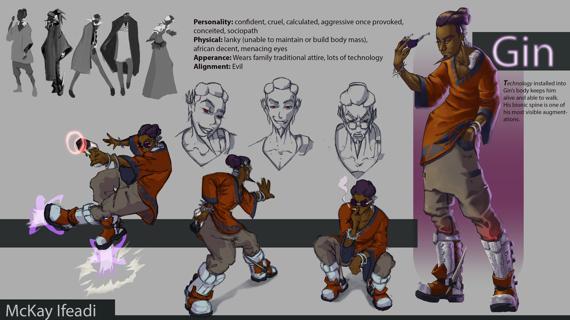 ArtStation - Gin, the Broken