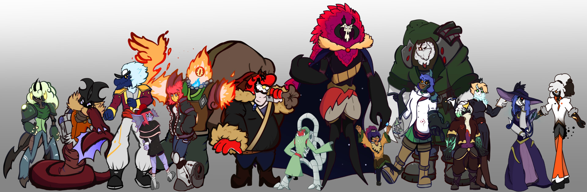 ArtStation - Highrise Character Lineup 2022