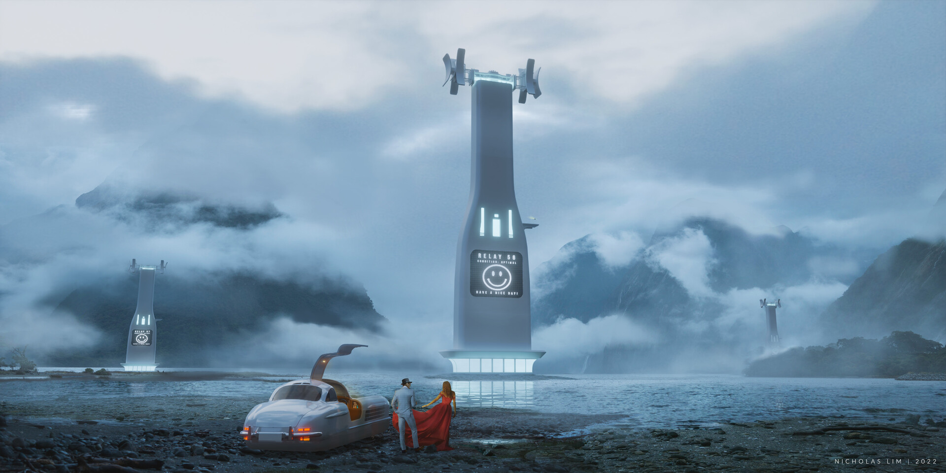 ArtStation - Relay Tower Array