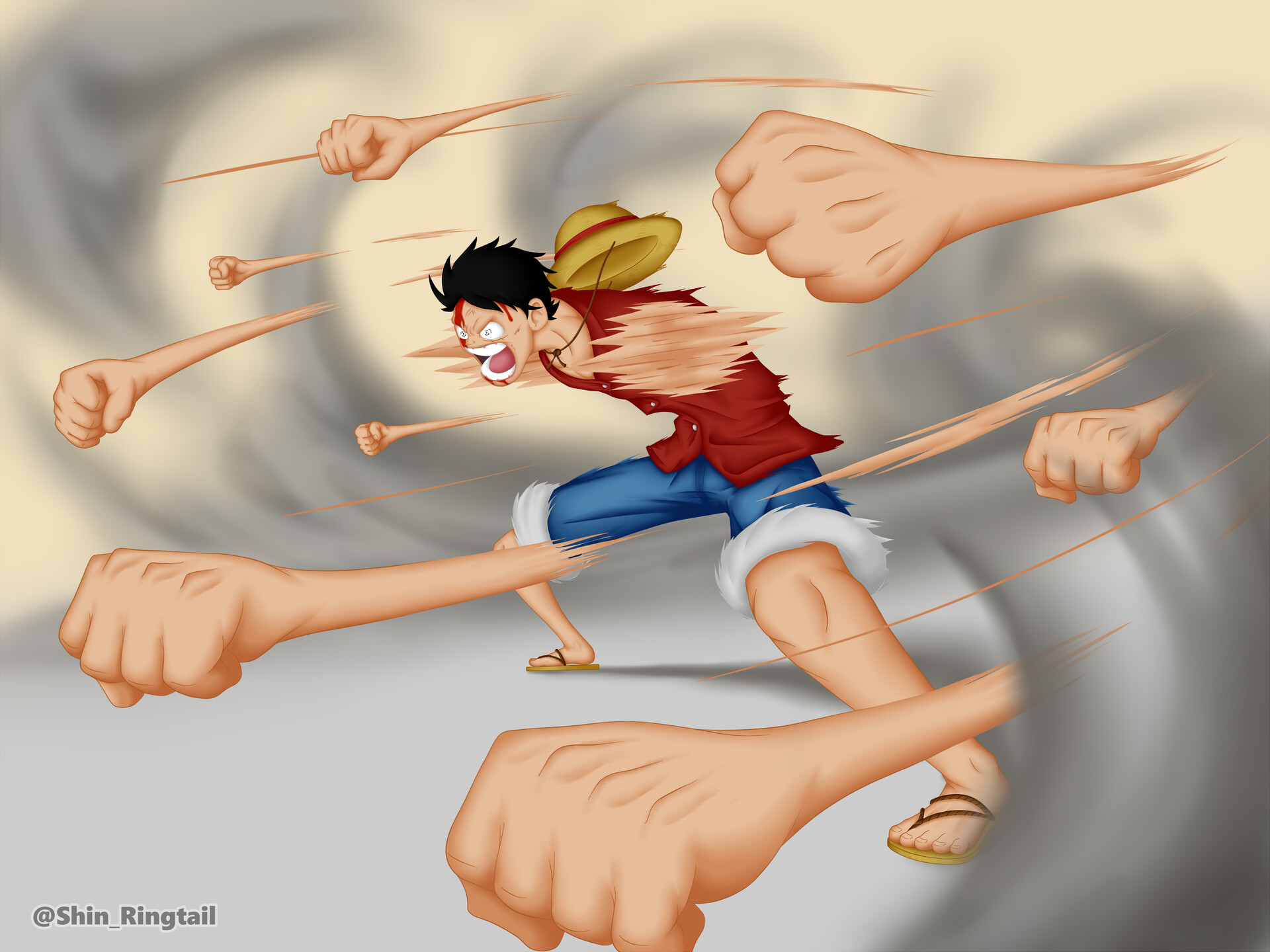 ArtStation - Luffy