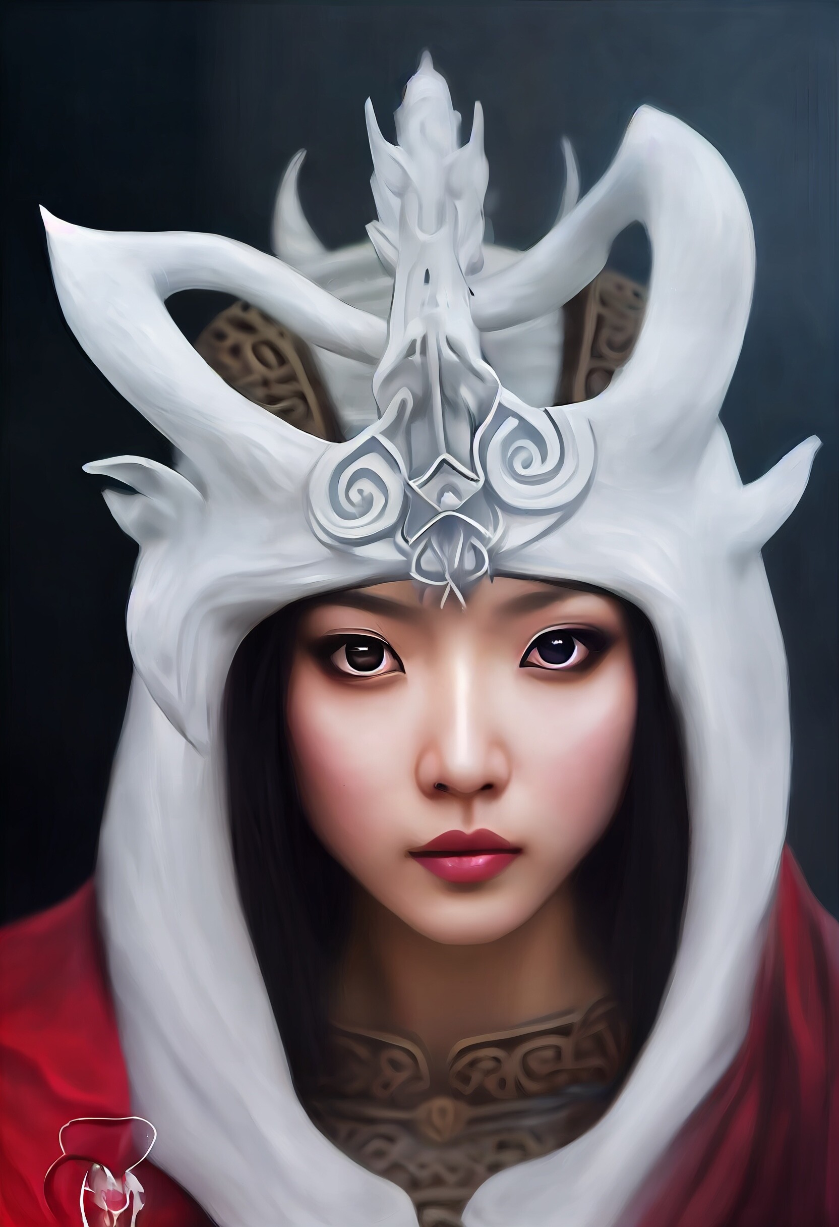 ArtStation - Portrait of Zhang Ziyi cosplaying San from Miyazaki’s ...