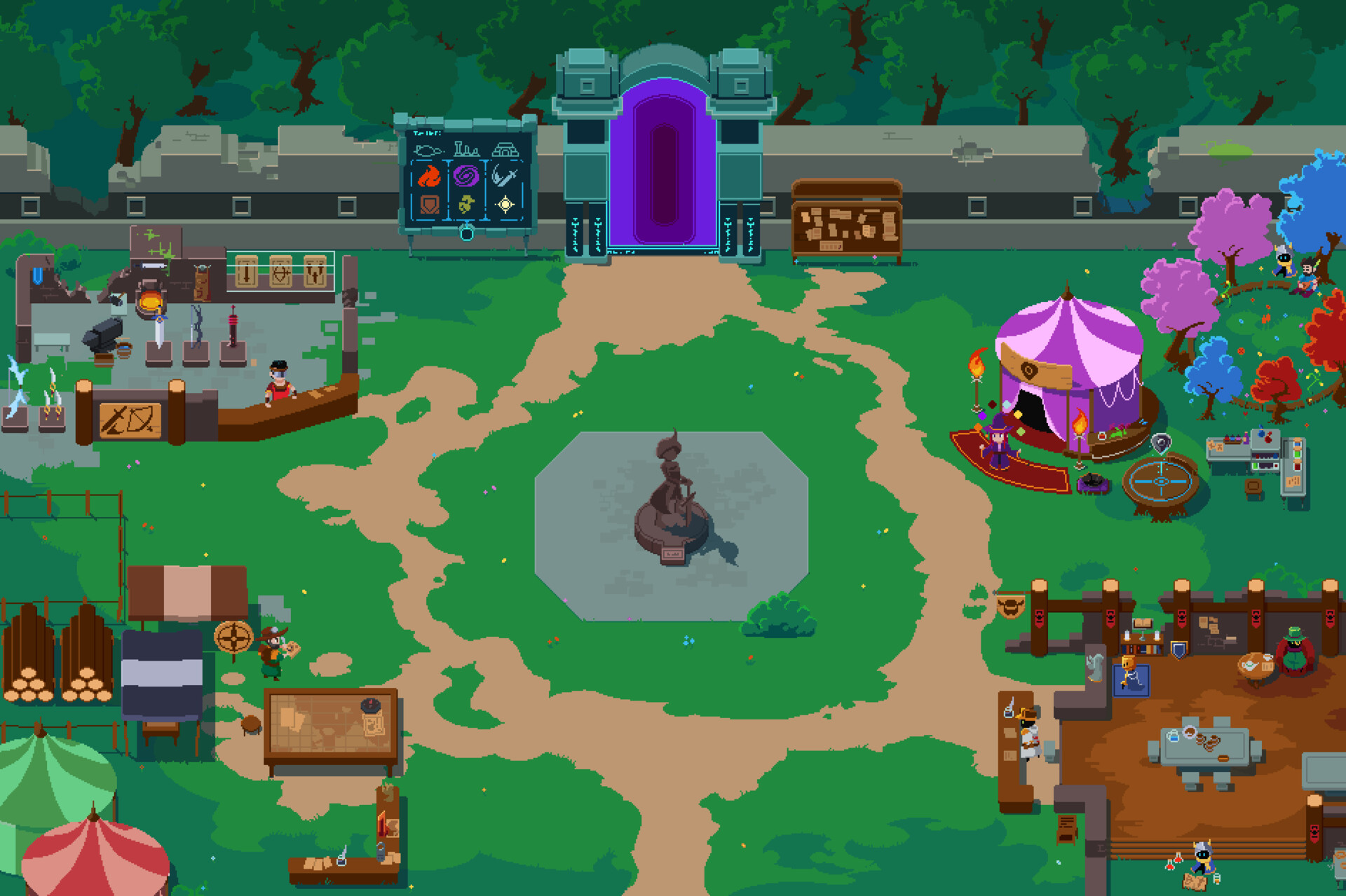 Louis Riveron | Pyxelrayn - Environments of ENDLESS WANDER [Concepts]