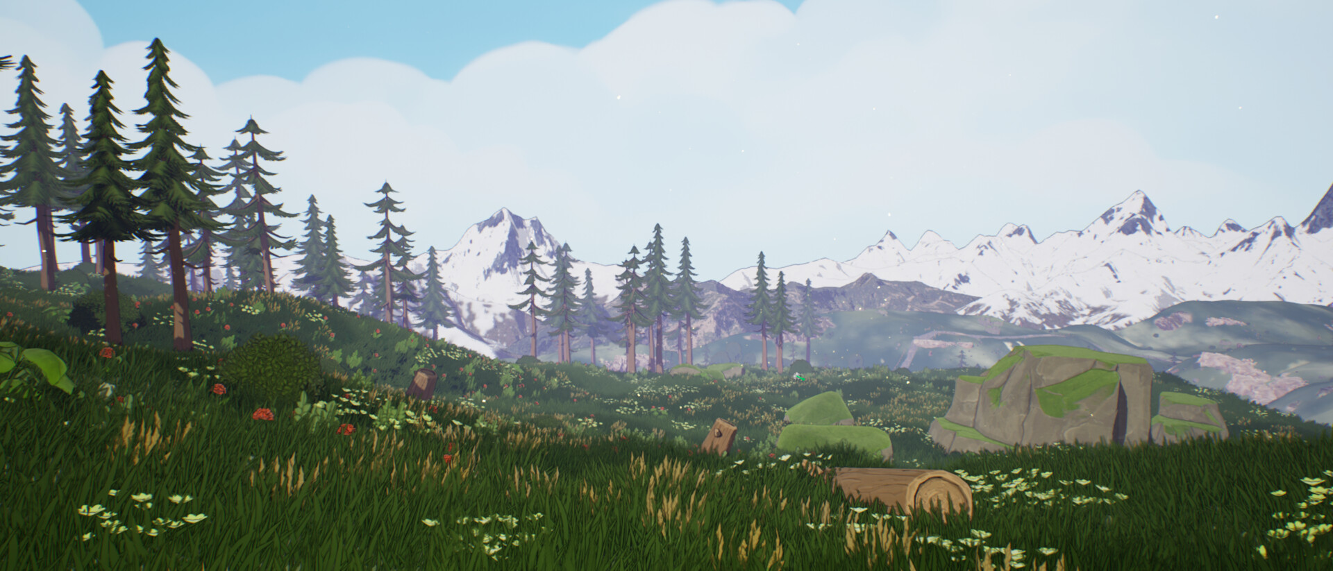 labion Jiang - the Valley - Procedural Stylized 3d Environment with ...